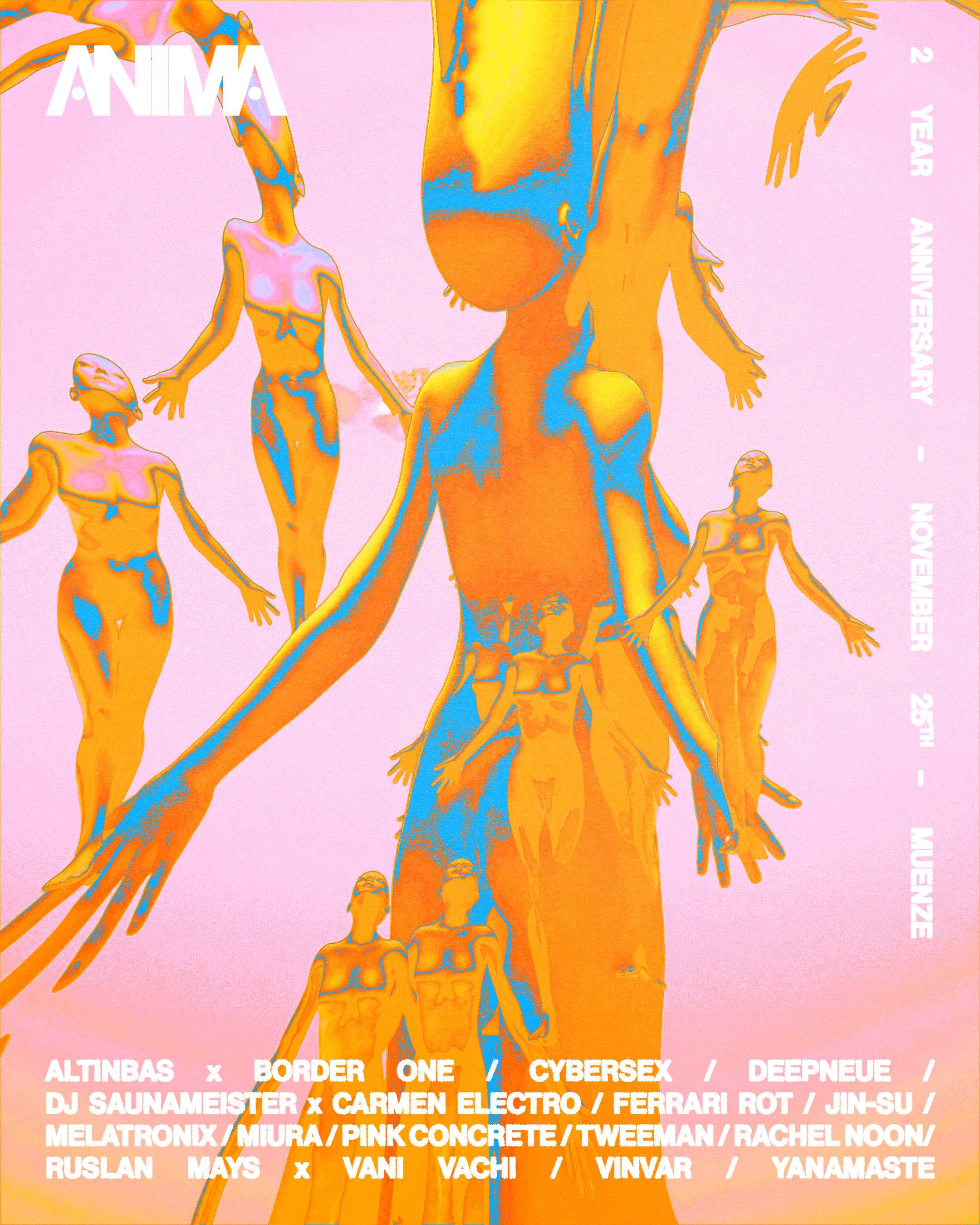 ANIMA: 2 Year Anniversary at MUENZE, Berlin