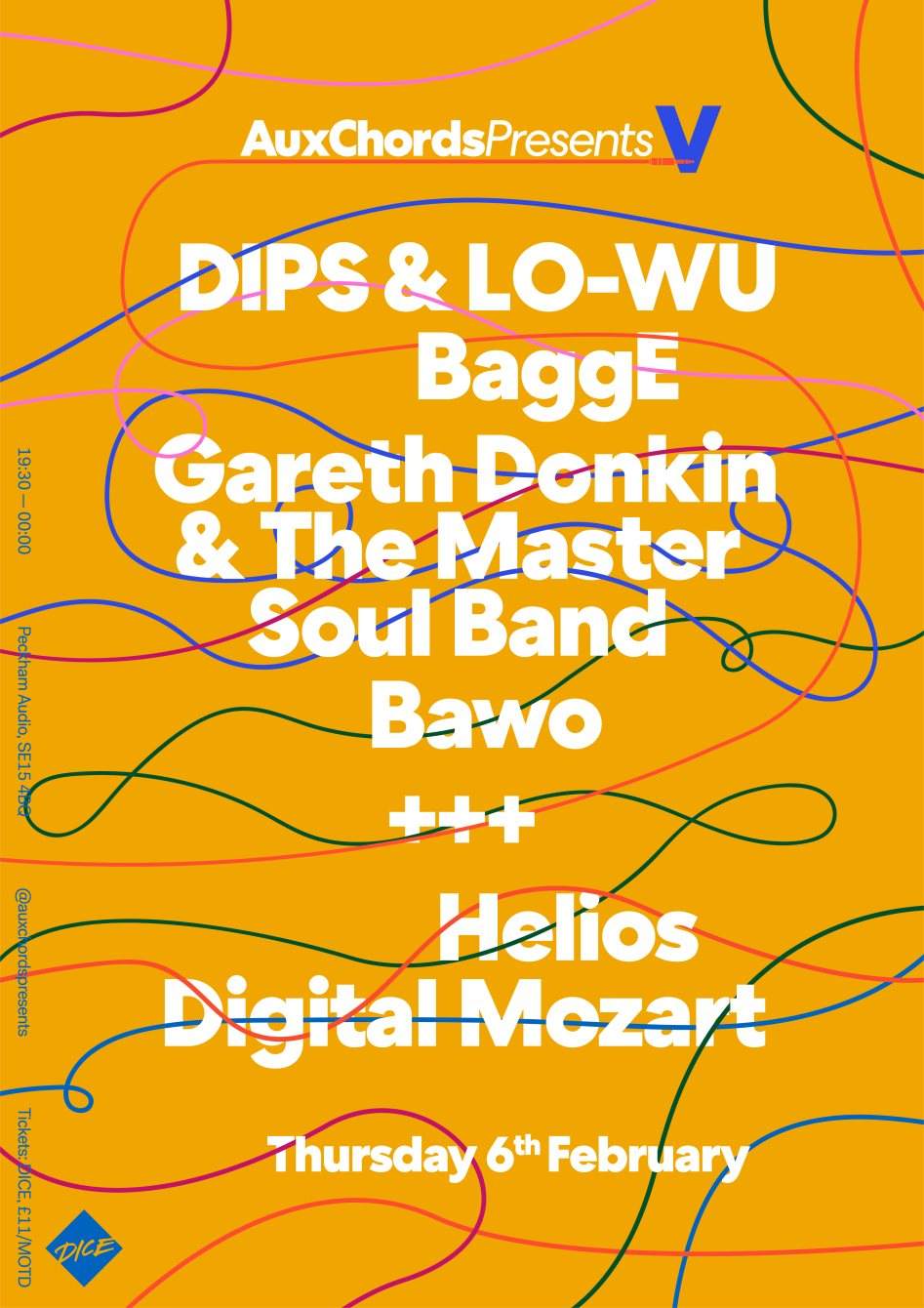 Aux Chords presents V at Peckham Audio, London