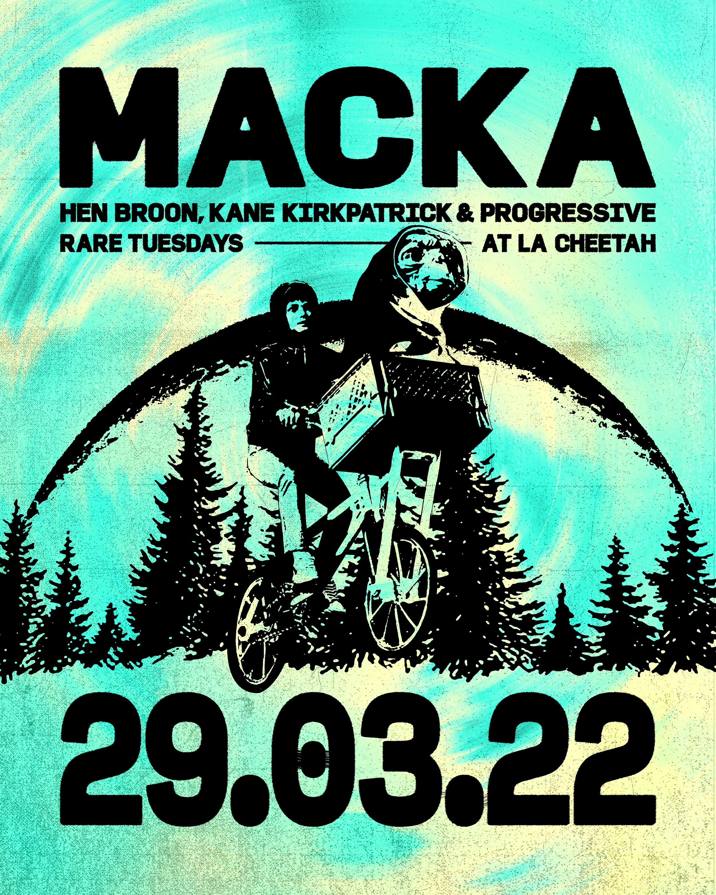 RARE Club - Macka + Friends bei La Cheetah Club, Glasgow