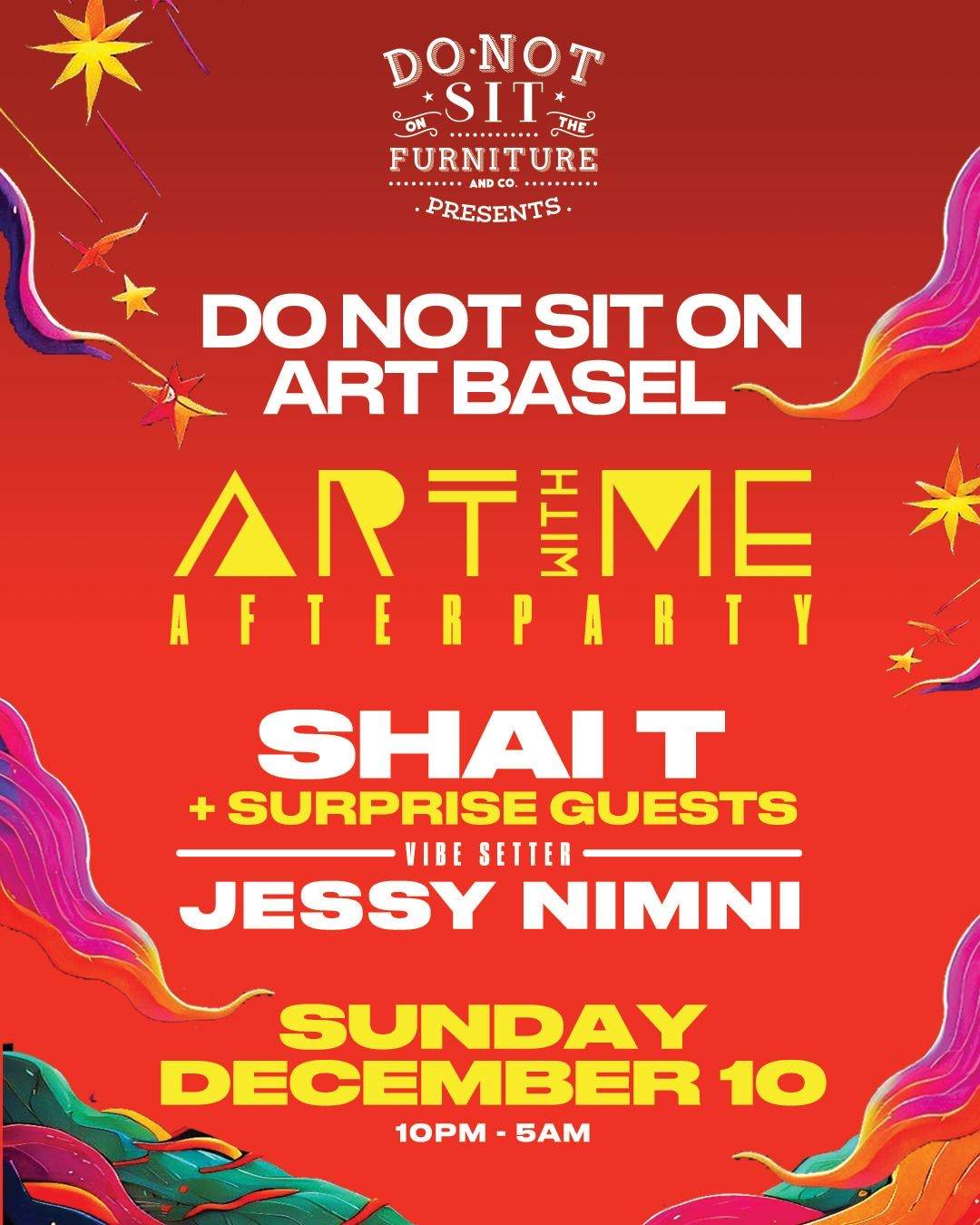 Do Not Sit on Art Basel: Art with Me After-Party a Do Not Sit On The ...