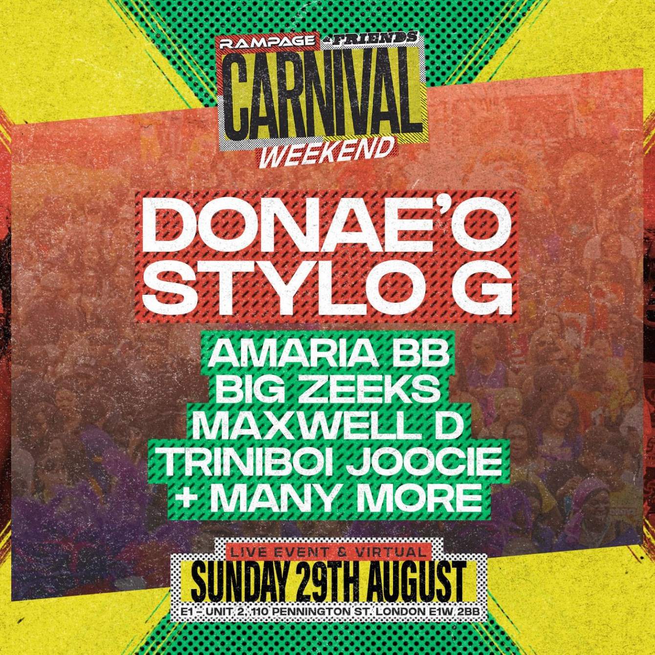 Rampage Sound - Carnival Sunday bei E1, London
