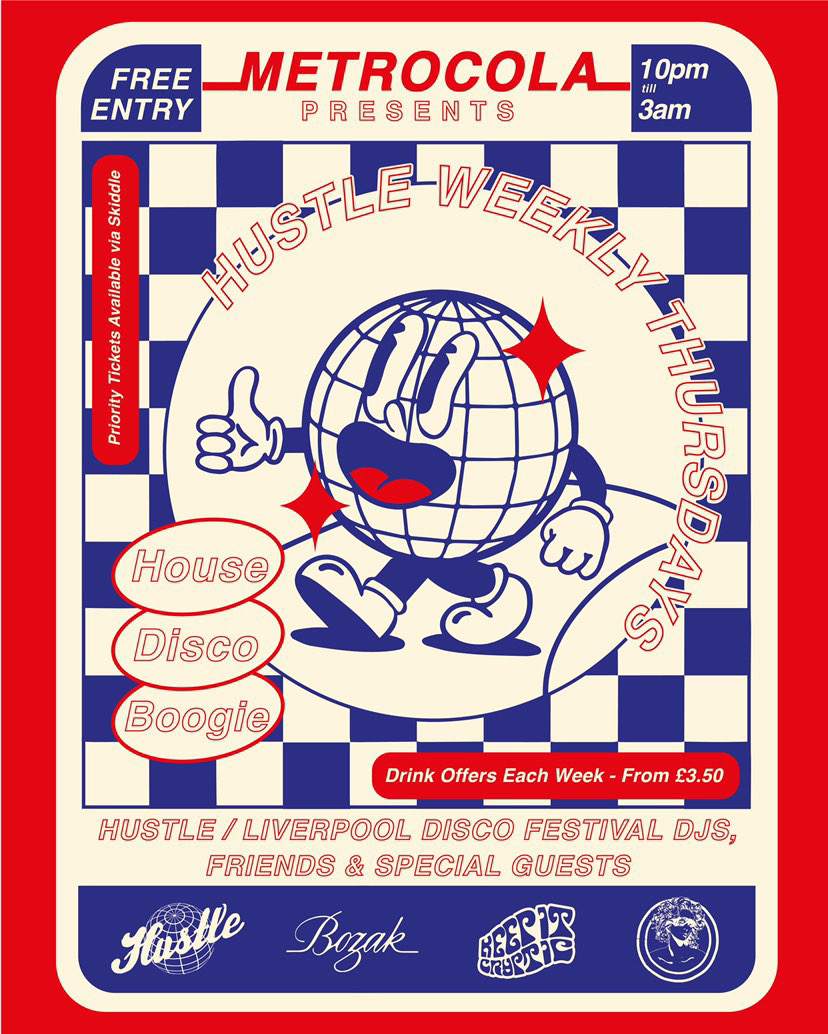 Metrocola presents- Hustle Weekly Thursdays at Metrocola, Liverpool