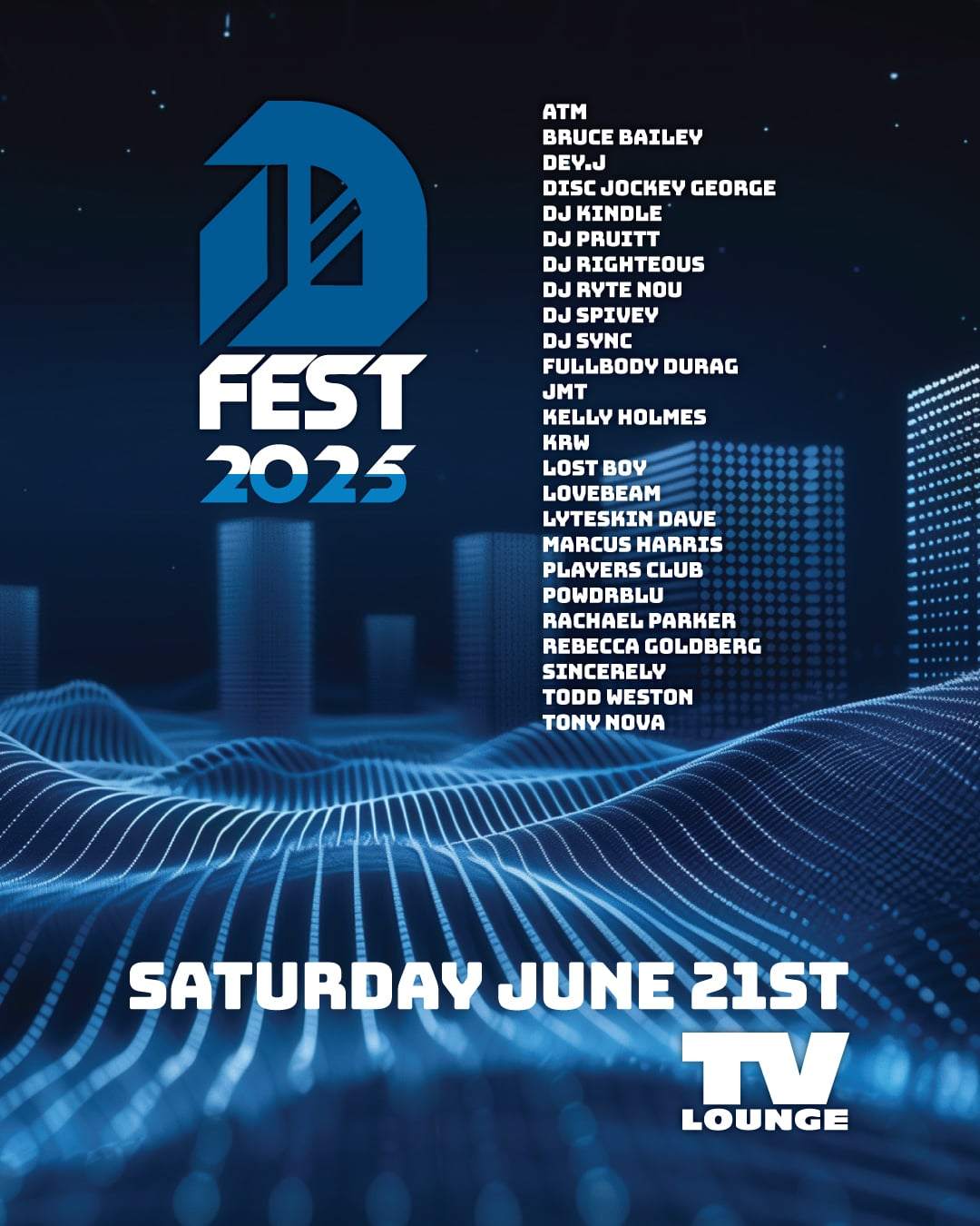 DFest 2025 at TV Lounge, Detroit