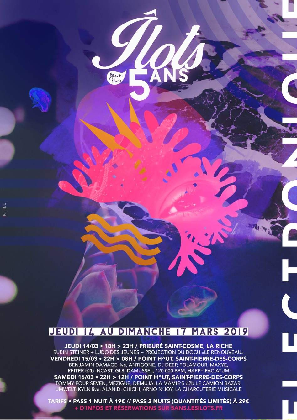 Les Îlots Fêtent Leurs 5 ans en Point H^ut, Centro