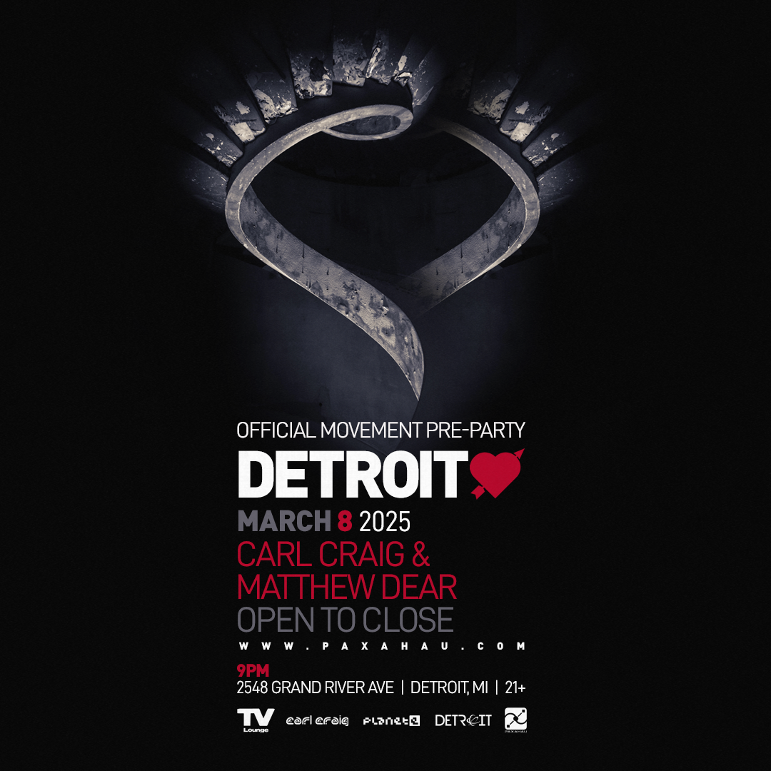 Detroit Love - Carl Craig & Matthew Dear at TV Lounge, Detroit