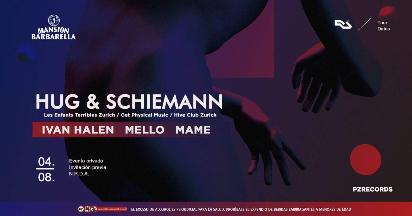 Hug & Schiemann Private Party en Mansion Barbarella, Colombia