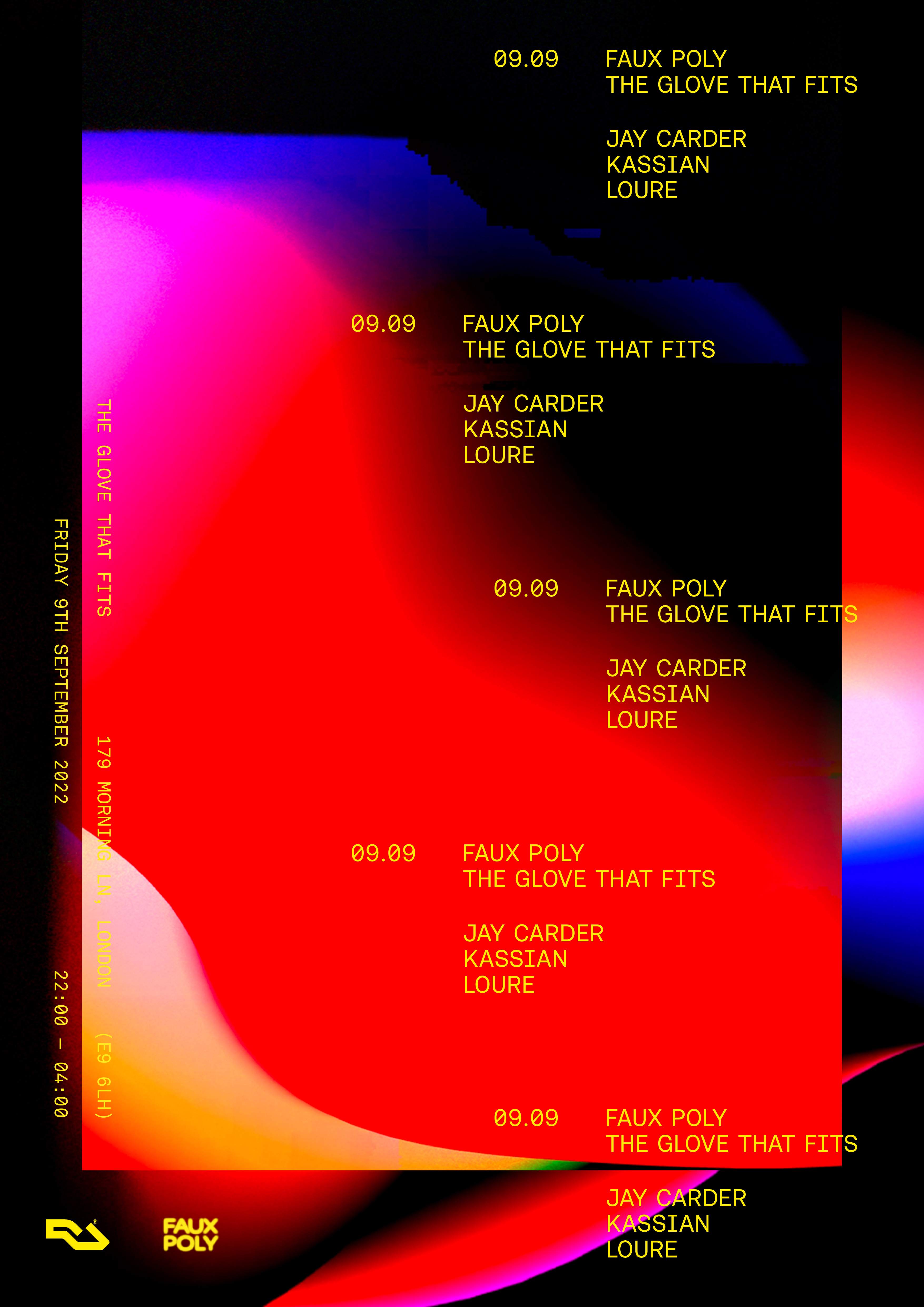 Faux Poly: Jay Carder, Kassian & Loure at The Glove That Fits, London