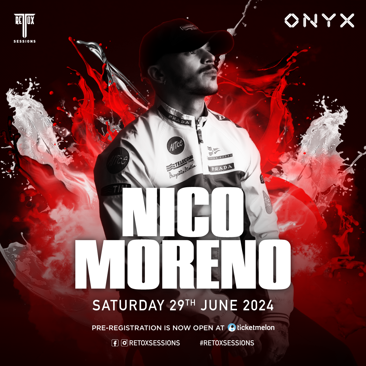 Retox Sessions presents Nico Moreno at TBA - ONYX, Bangkok