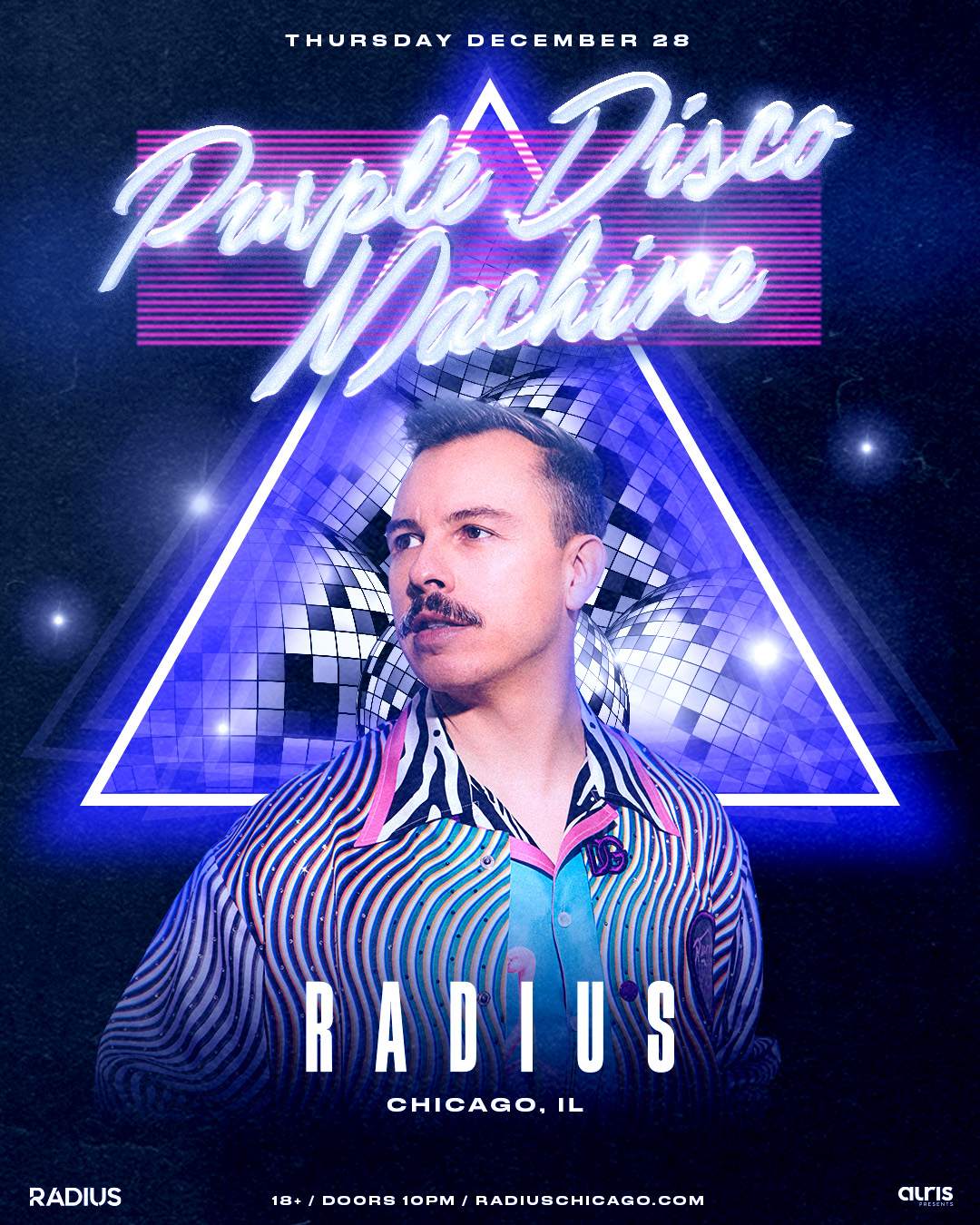 Purple Disco Machine at Radius, Chicago