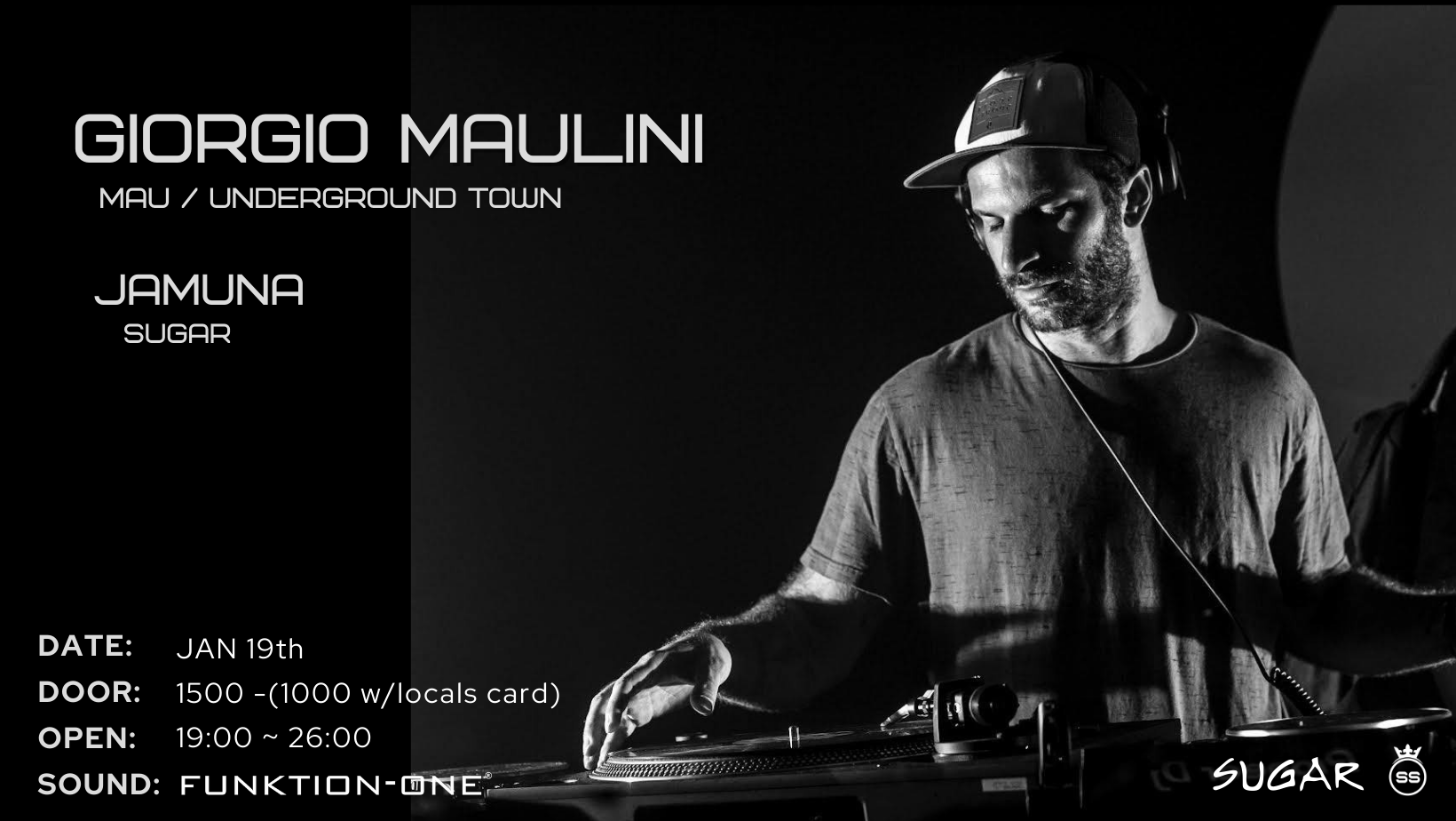 Giorgio Maulini in Hakuba at Sugar, Chubu