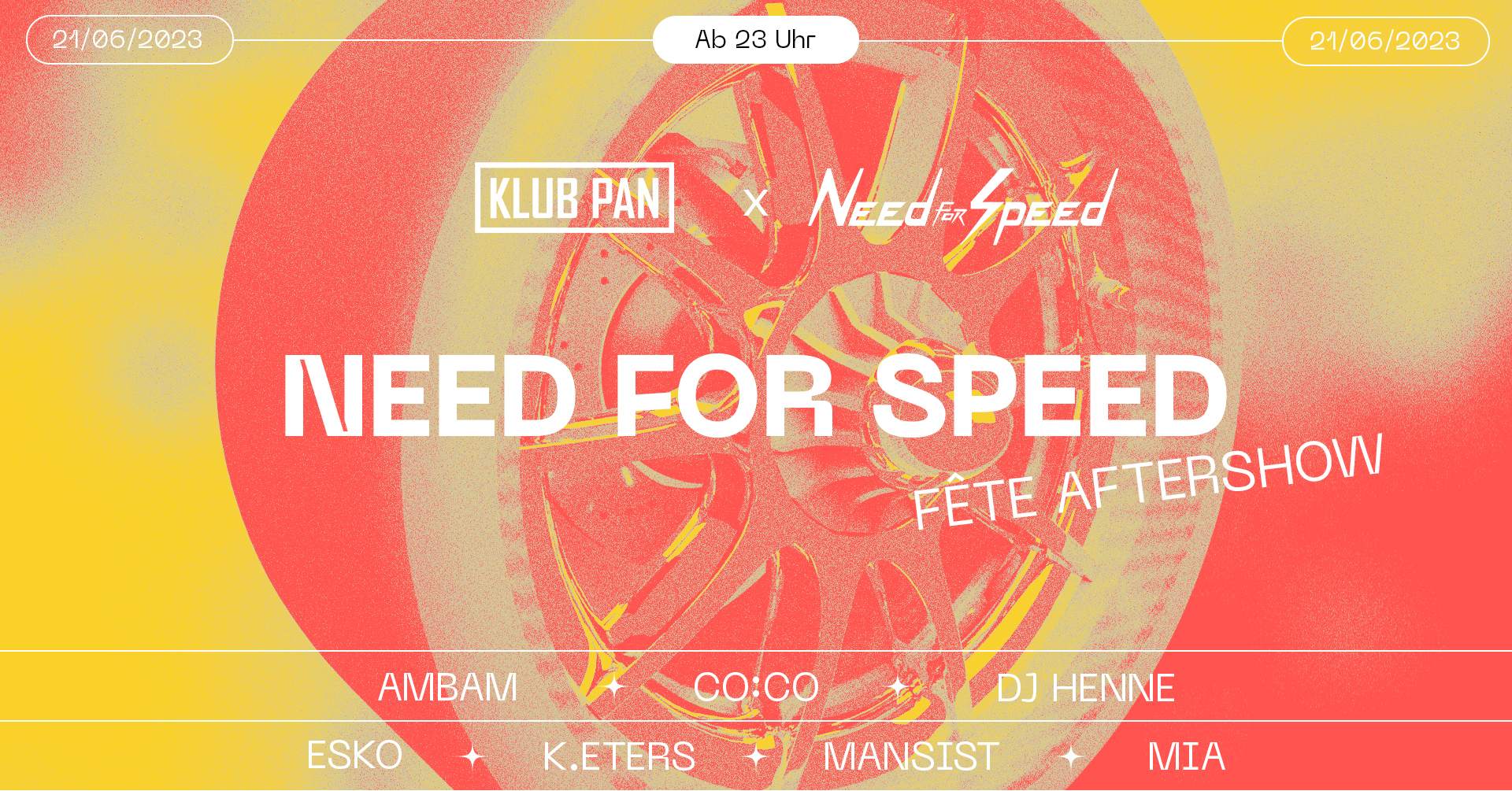 PAN x Need for Speed at Klub PAN, Hannover