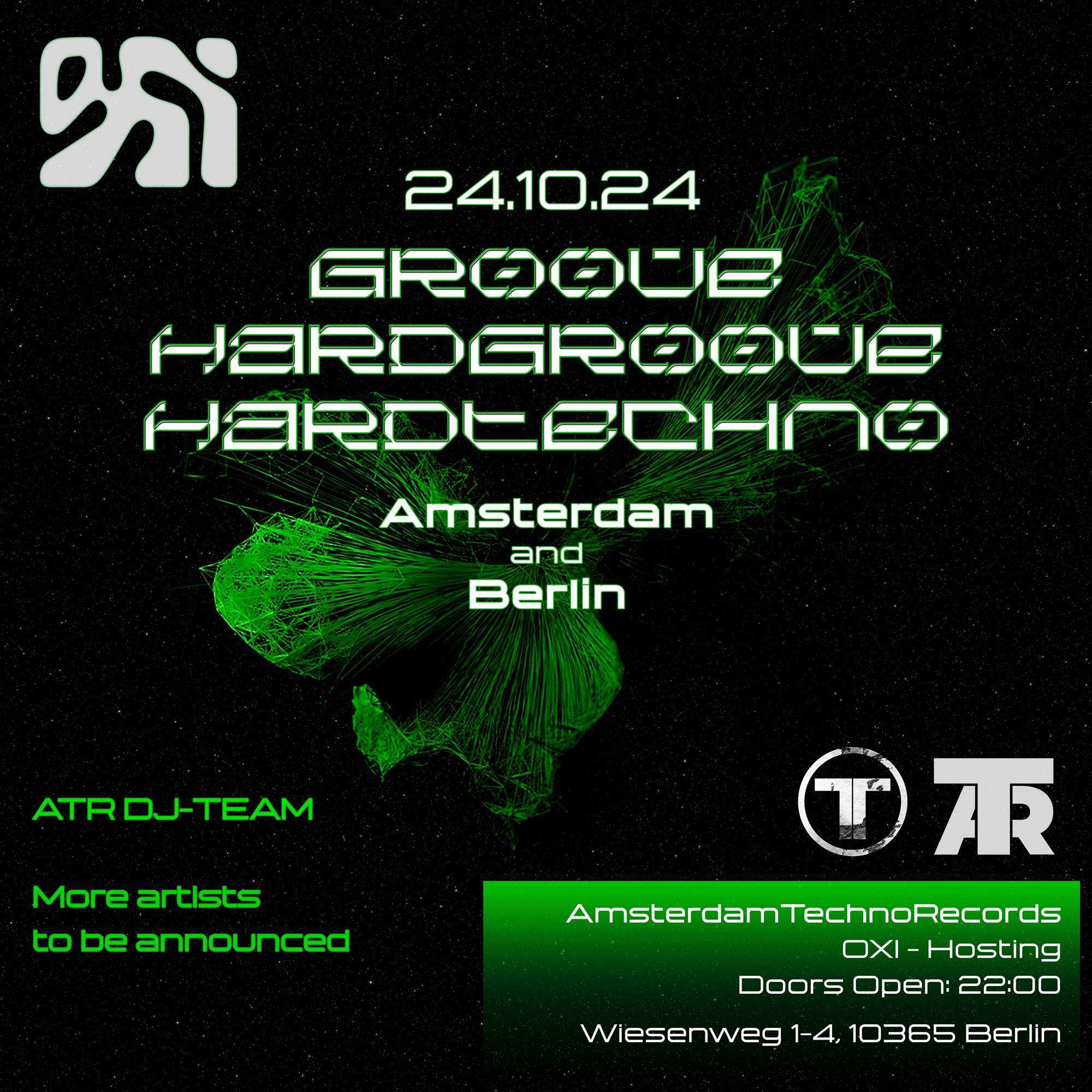 Amsterdam Techno Records - OXI on Thursday's [Amsterdam and Berlin] at ...