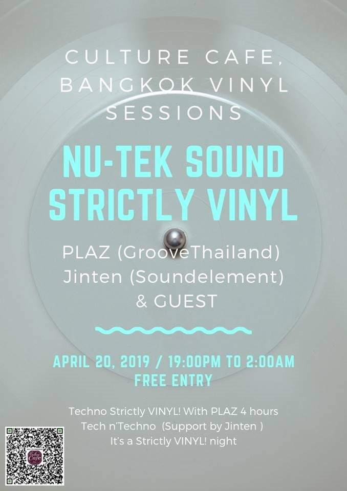 NU-TEK Sound: Strictly Vinyl bei Culture Cafe, Bangkok