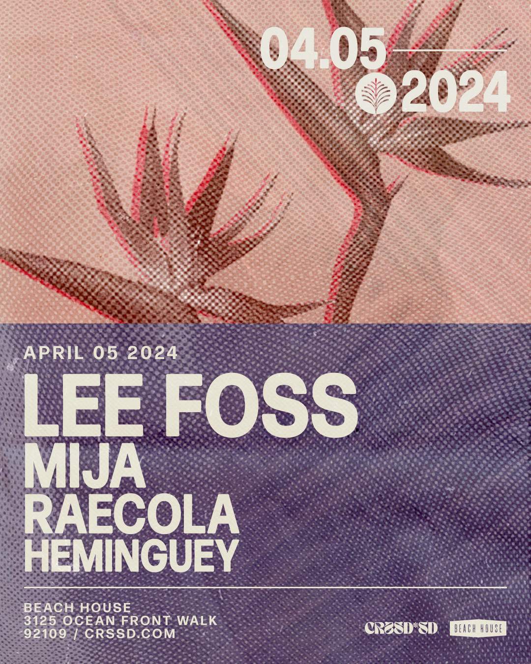 FNGRS CRSSD presents Palms Beach Club with Lee Foss, Mija + RaeCola at ...