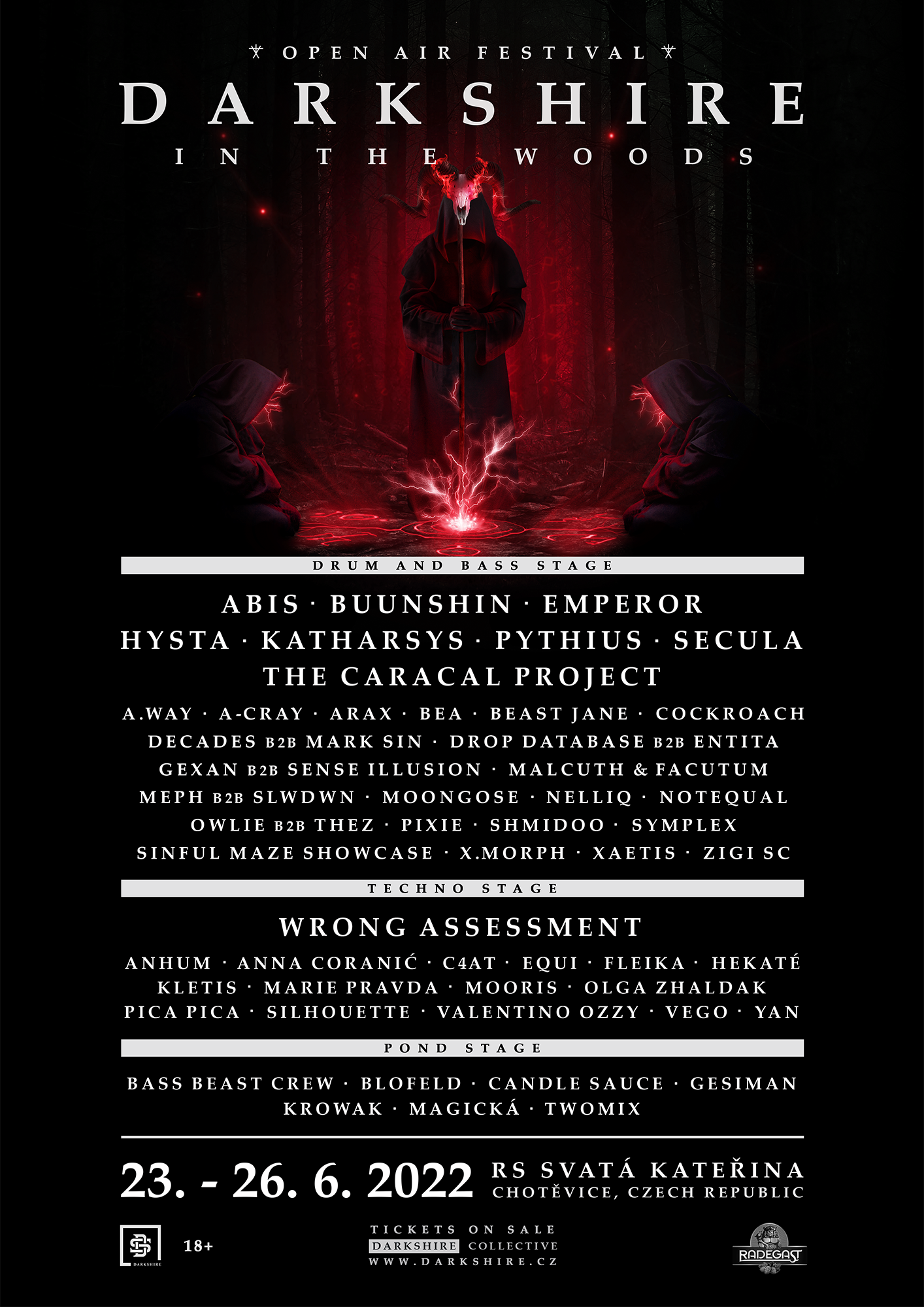 Darkshire In The Woods em TBA - RS Svatá Kateřina, Républica Checa