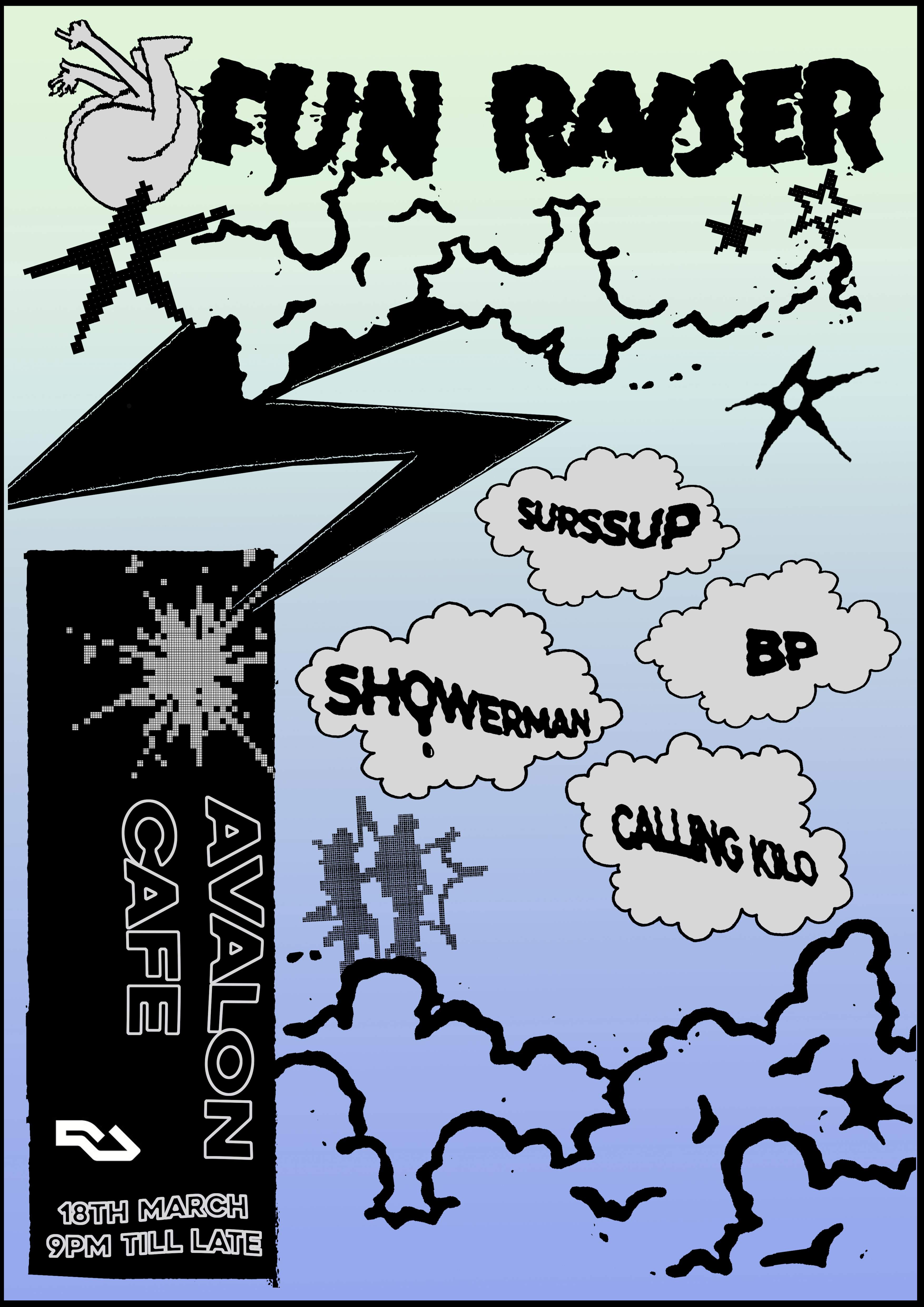 Fun Raiser x 1ARDA at Avalon Cafe Bermondsey, London