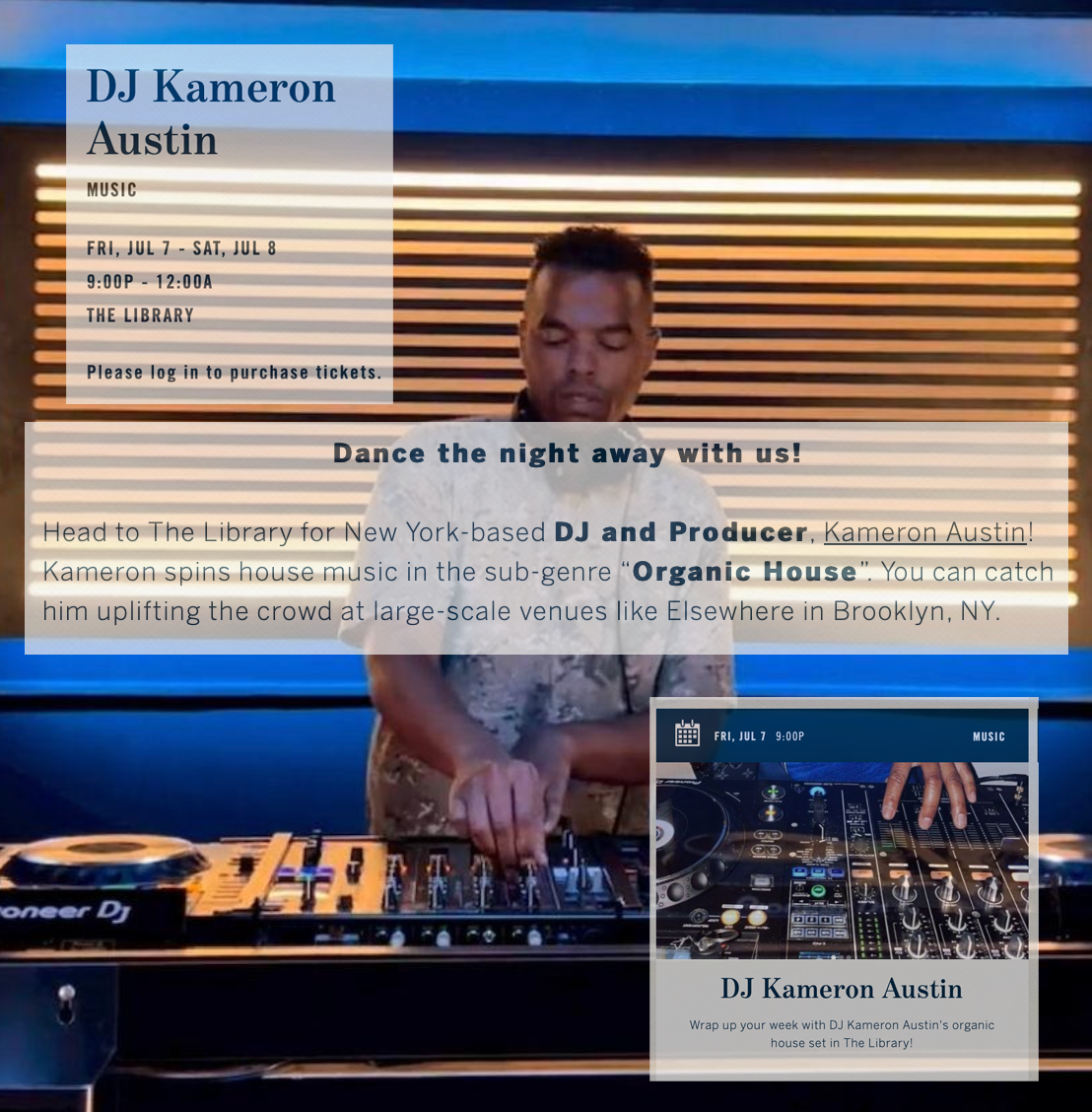 Kameron Austin at TBA - House Arrest Presented by Hella Good, San ...