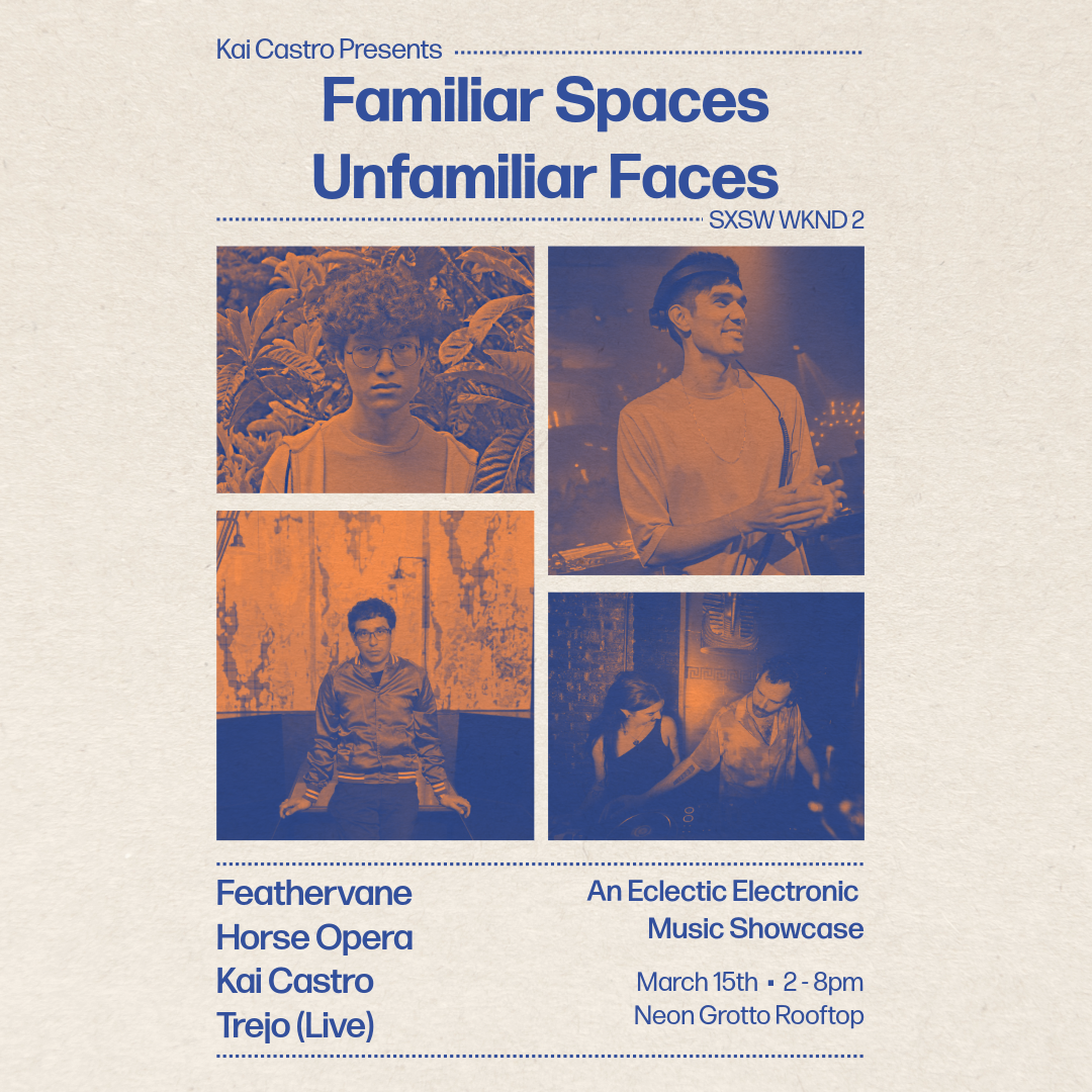 Kai Castro Pres. Familiar Spaces Unfamiliar Faces with Horse Opera ...
