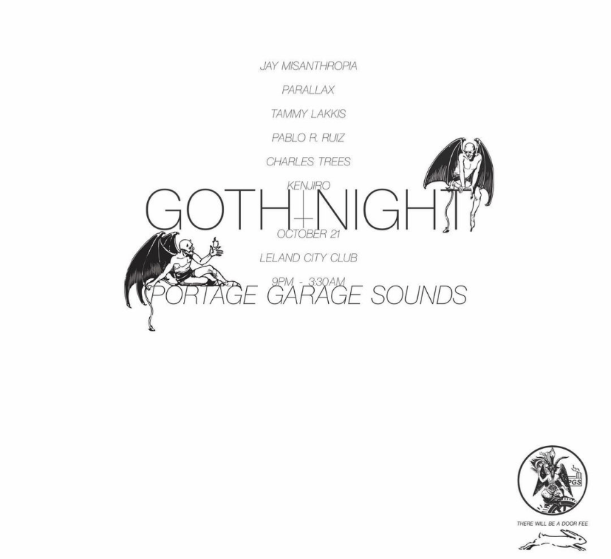 Goth Night x PGS bei Leland City Club, Detroit