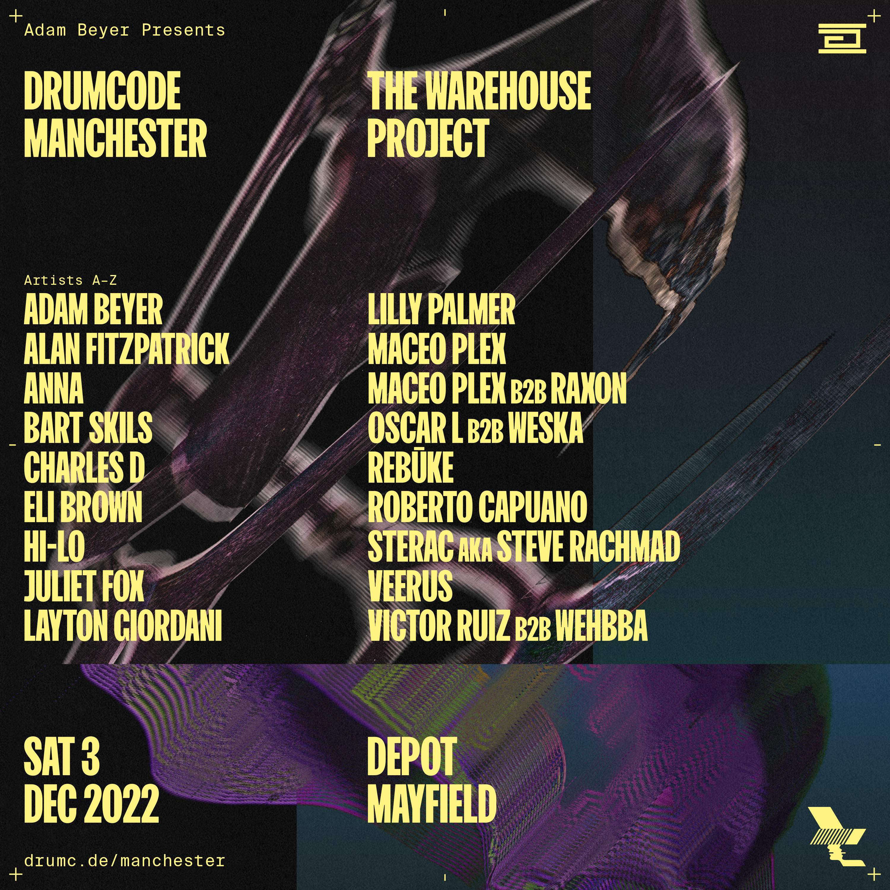 DRUMCODE at Concourse at Depot Mayfield, Manchester