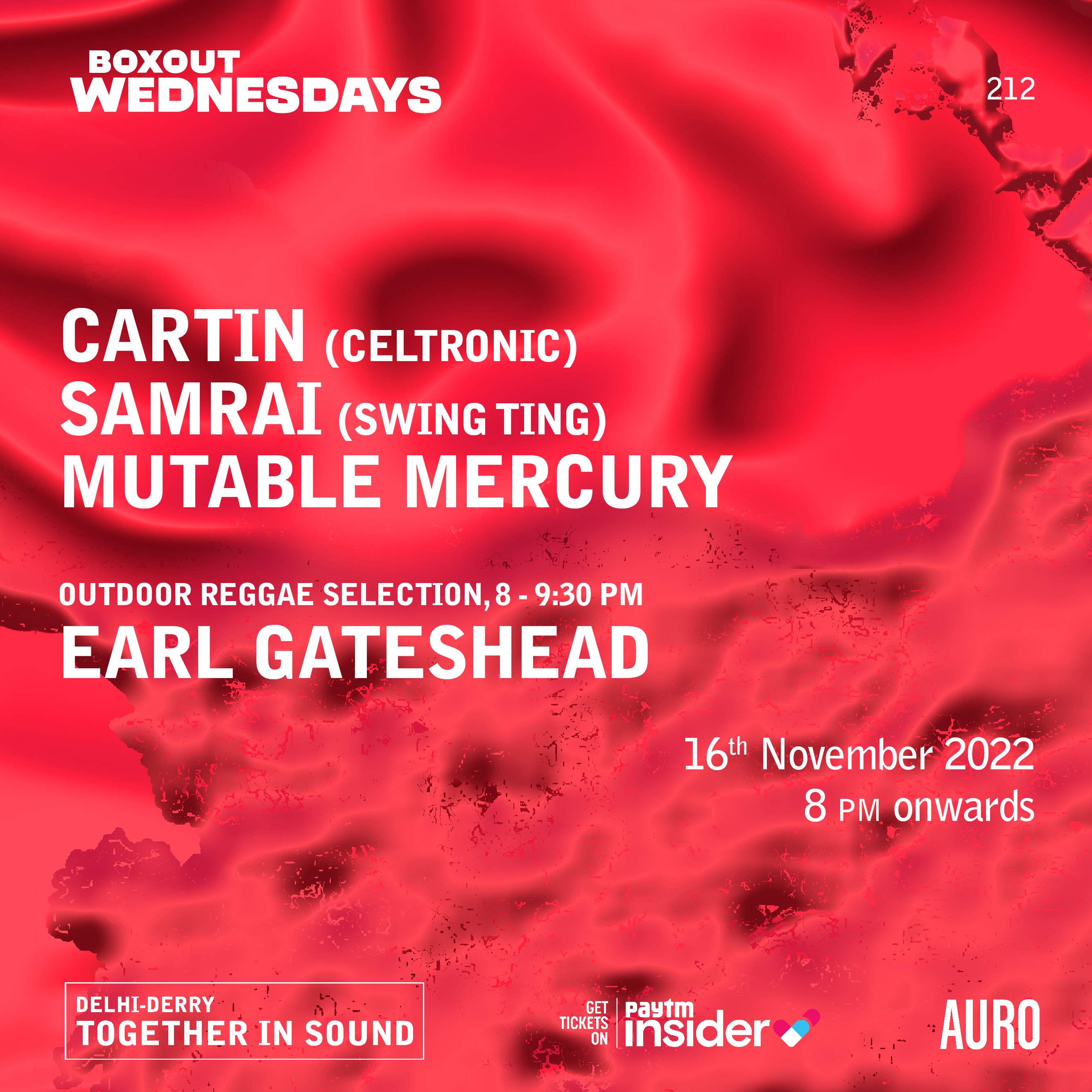 Boxout Wednesdays #212 with Cartin, Samrai, Mutable Mercury & Earl ...