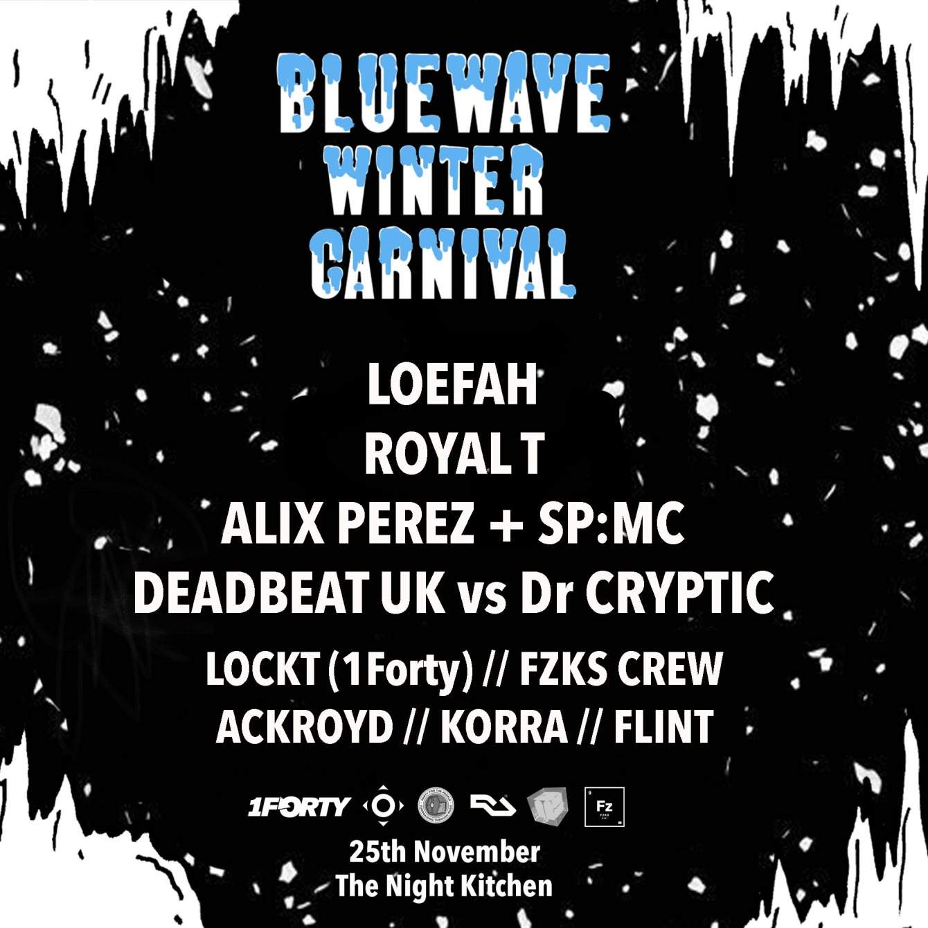 Bluewave Winter Carnival with Loefah, Royal T, Alix Perez SP:MC bei The ...
