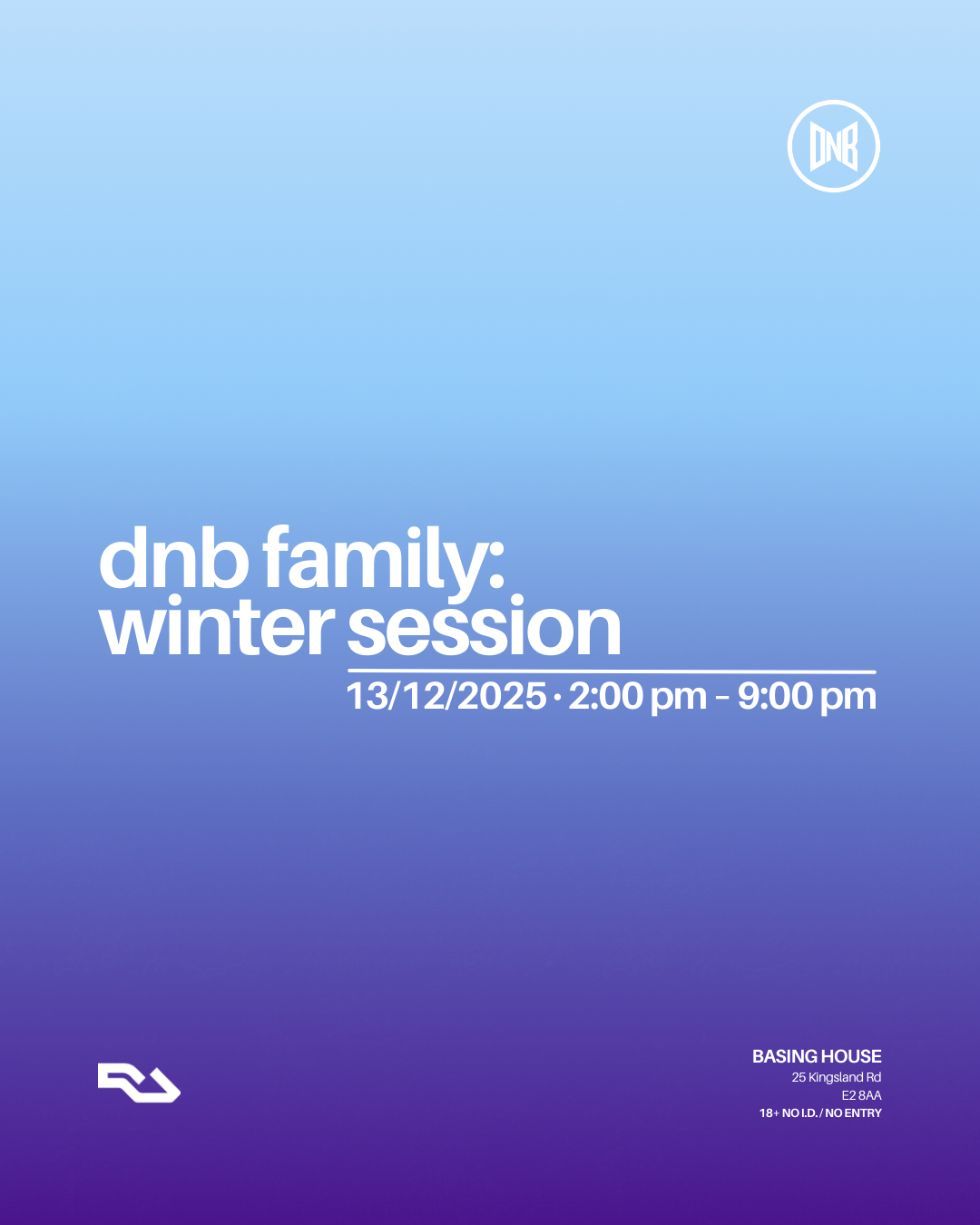 dnb family: winter session at Basing House, London