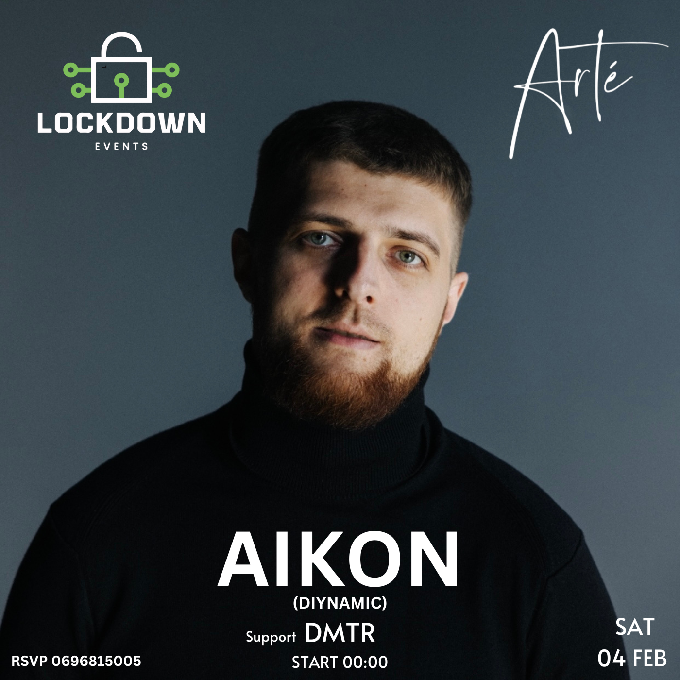 Lockdown Events / Pre-Party with AIKON at Arte, Tirana