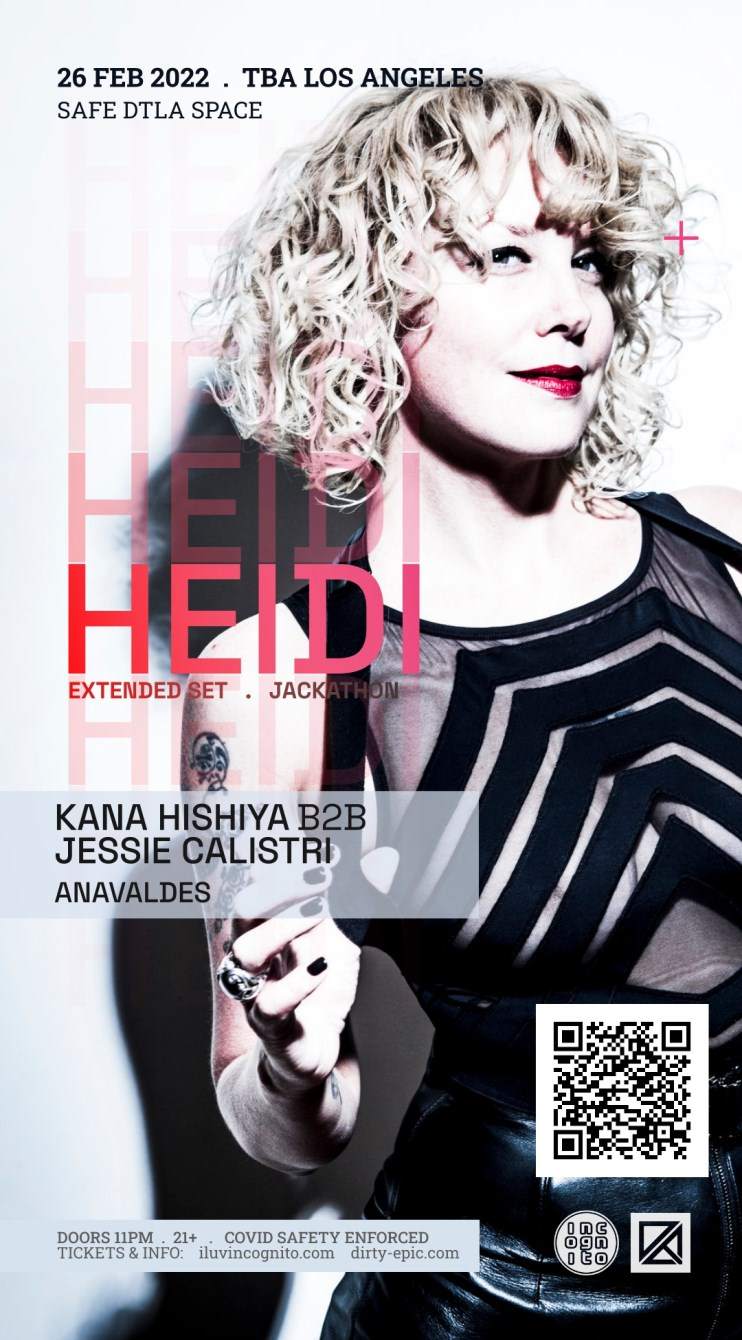 Heidi (Extended Set, Jackathon) _ Incognito x Dirty Epic en TBA ...
