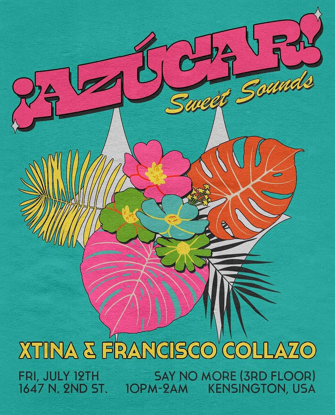 Azucar bei Say No More, Philadelphia