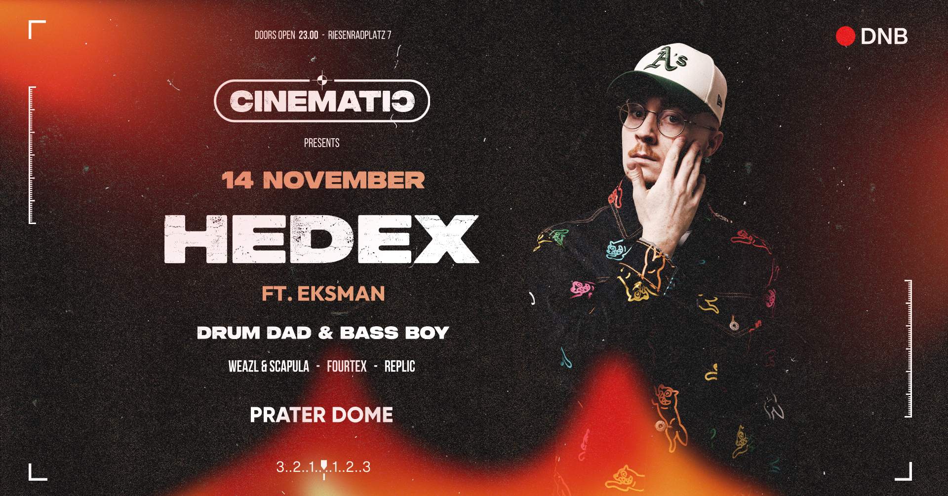 Hedex pres. by CINEMATIC - Prater Dome bei Prater Dome, Vienna