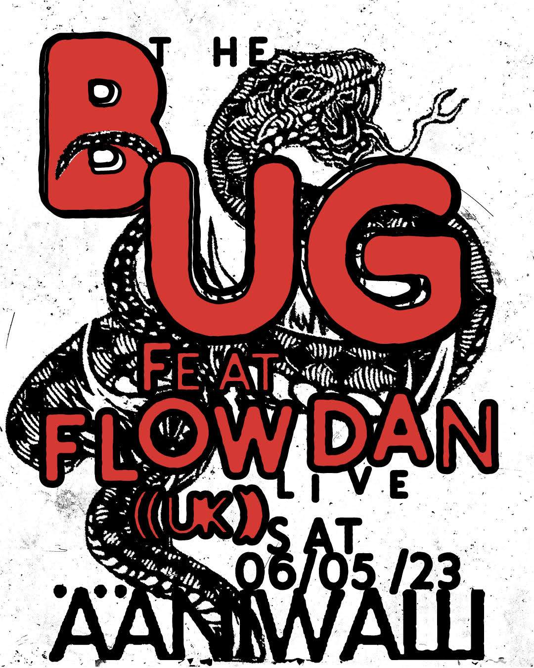 The Bug feat. Flowdan at Ääniwalli, Helsinki