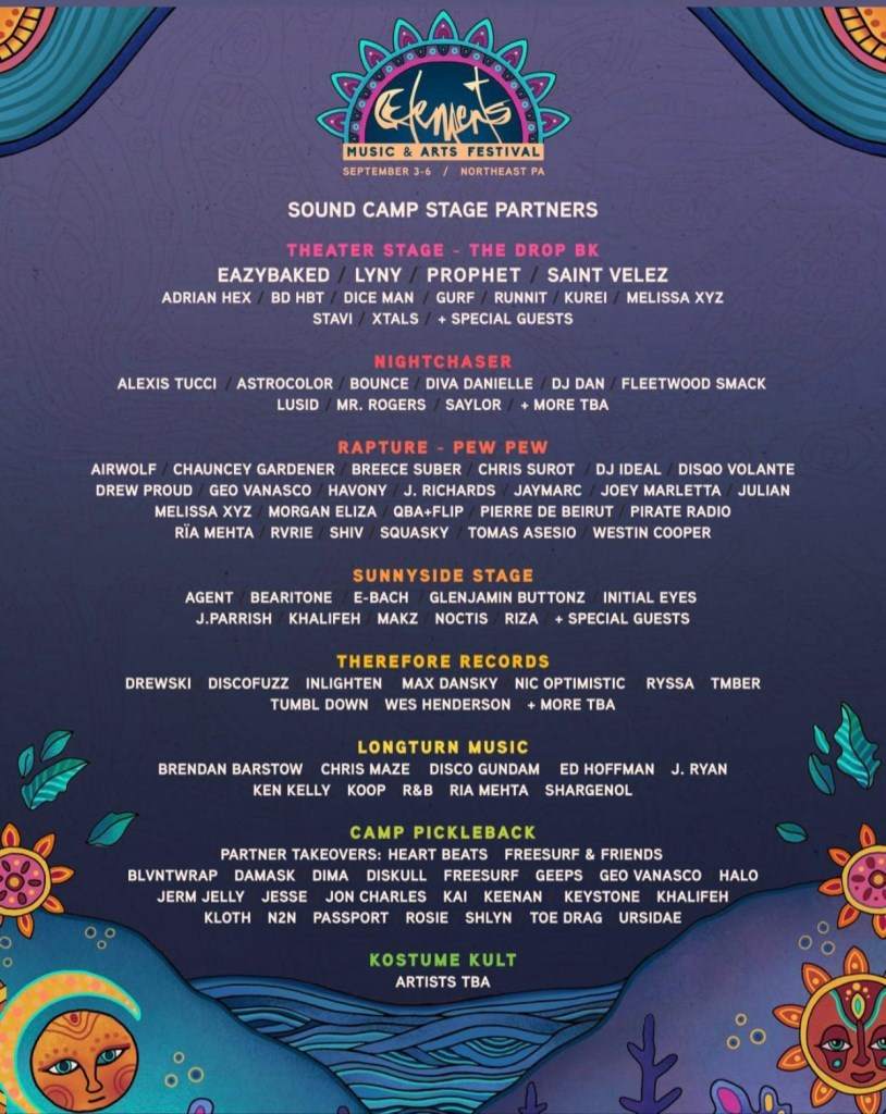 Elements Lakewood Music & Arts Festival at Elements Lakewood, Pennsylvania