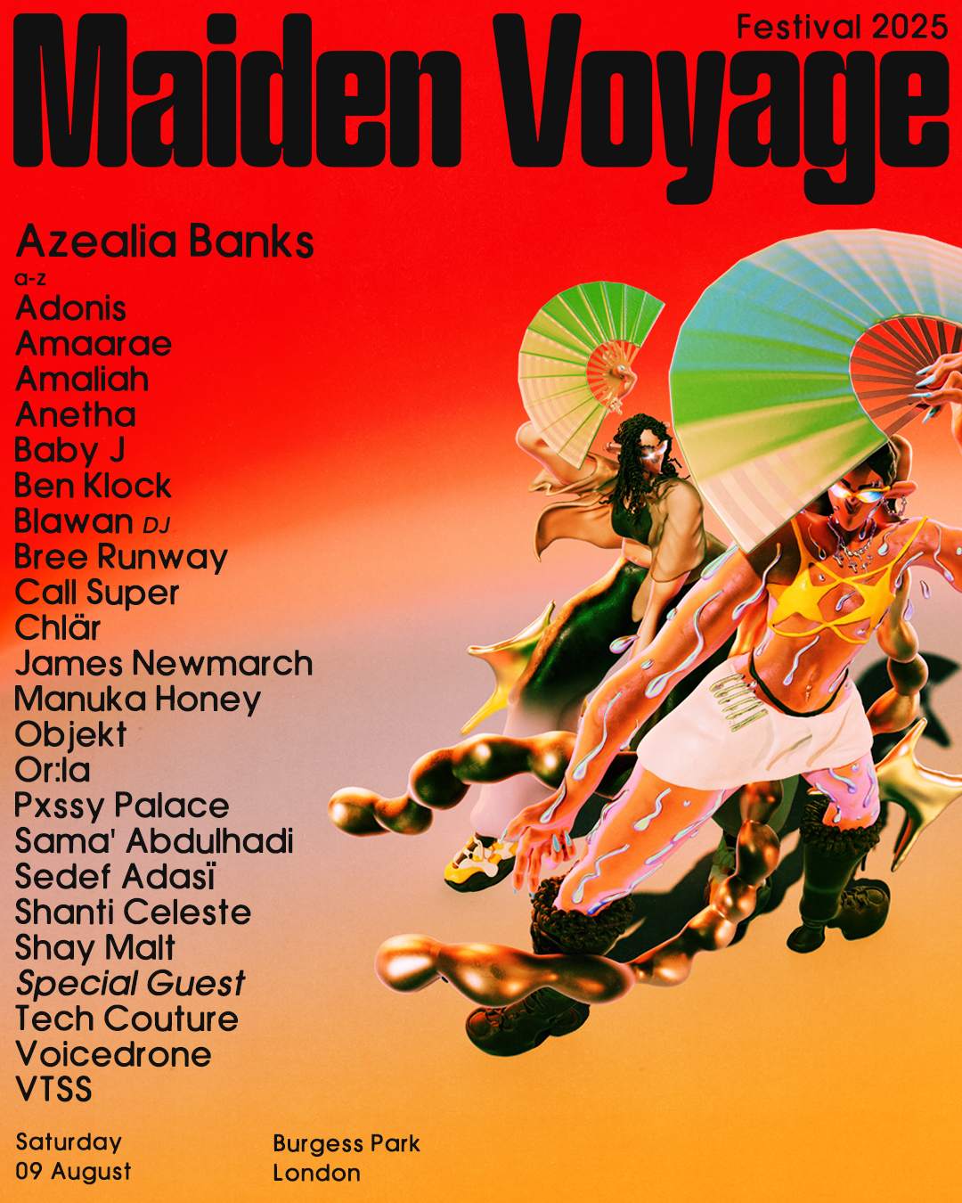 Maiden Voyage Festival 2025 at Burgess Park, London · Tickets