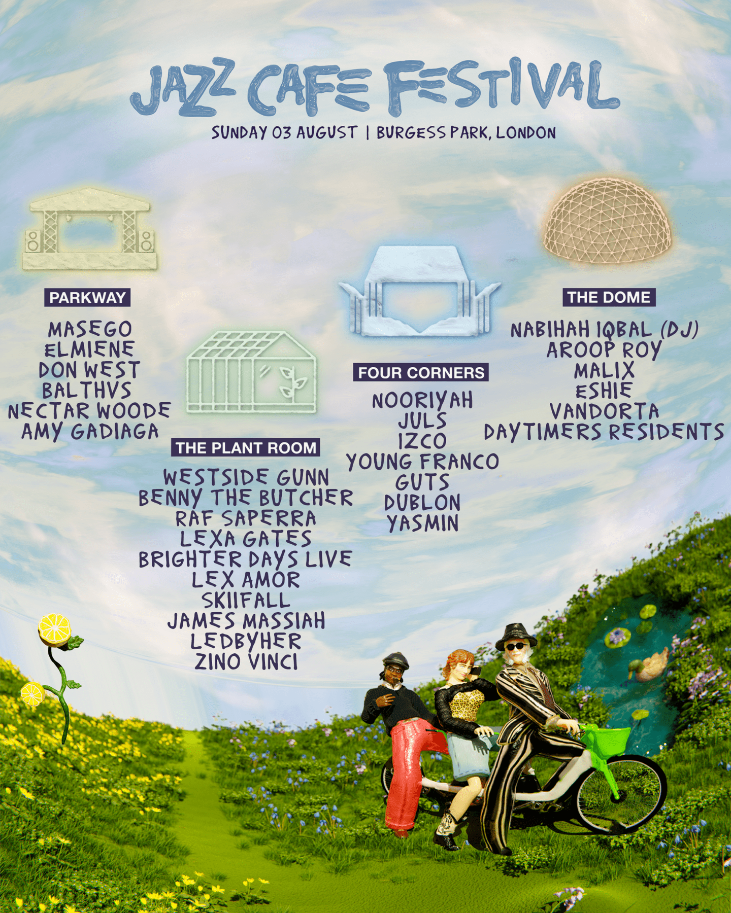 Jazz Cafe Festival 2025 at Burgess Park, London · Tickets