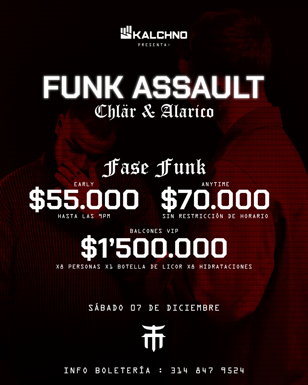 Funk Assault at Ministry Club, Medellin