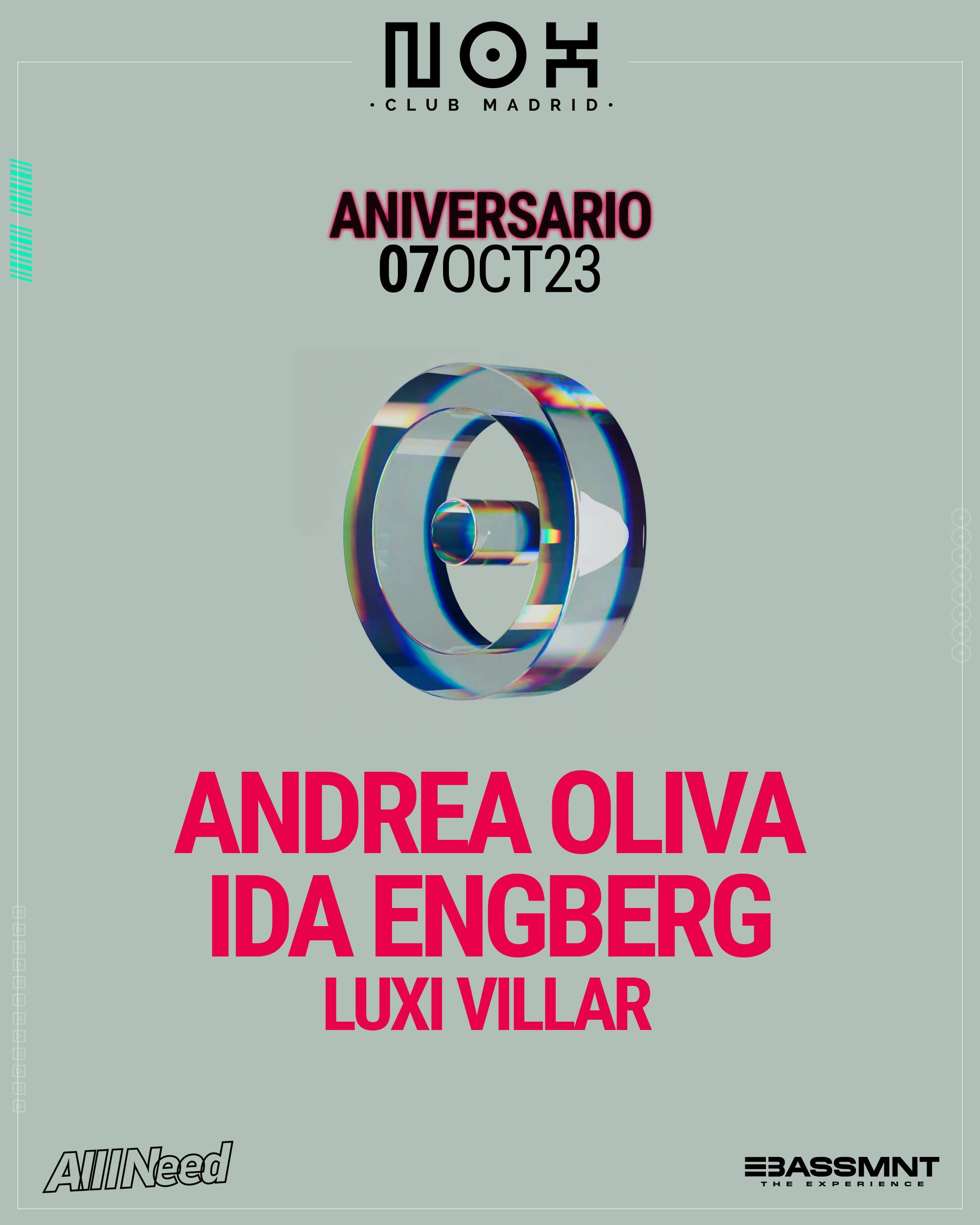 Nox Club Madrid: Andrea Oliva & Ida Engberg (8th Anniversary) at The ...