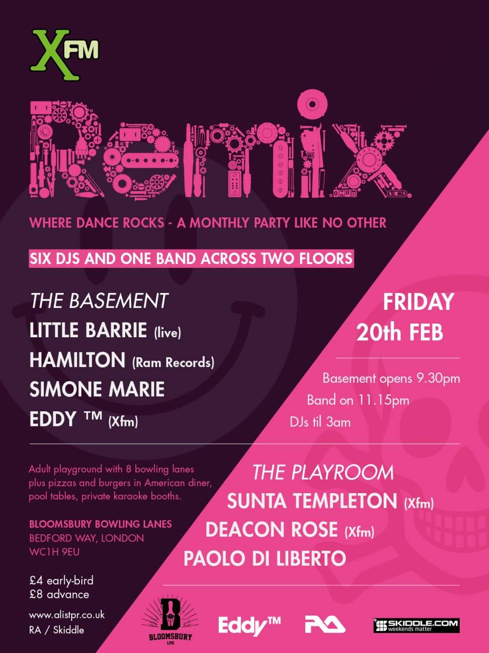 XFM Remix Live Ft. Little Barrie (Live) & Hamilton (Ram Records) at ...