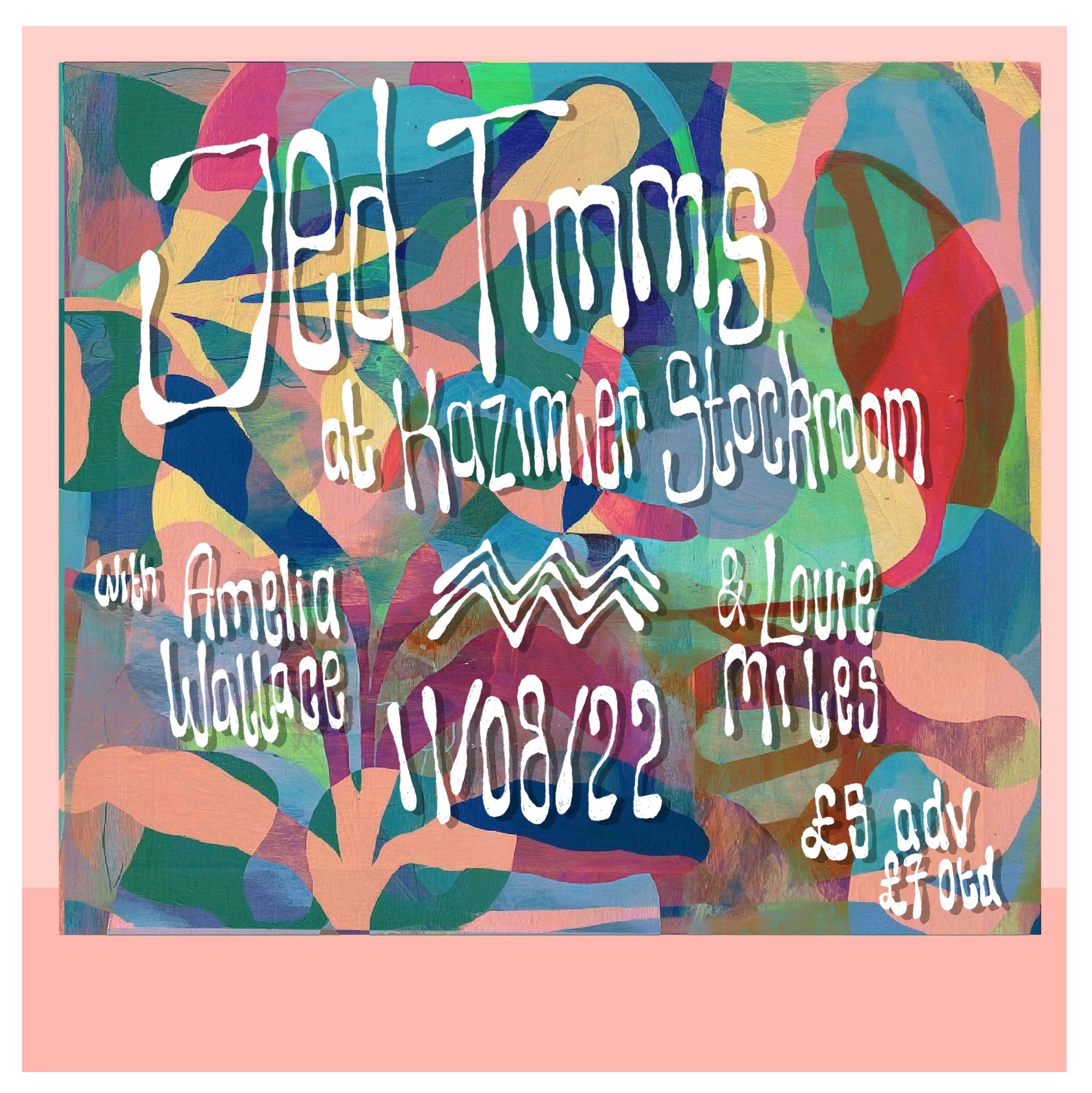 Jed Timms Single Launch at Kazimier Stockroom, Liverpool