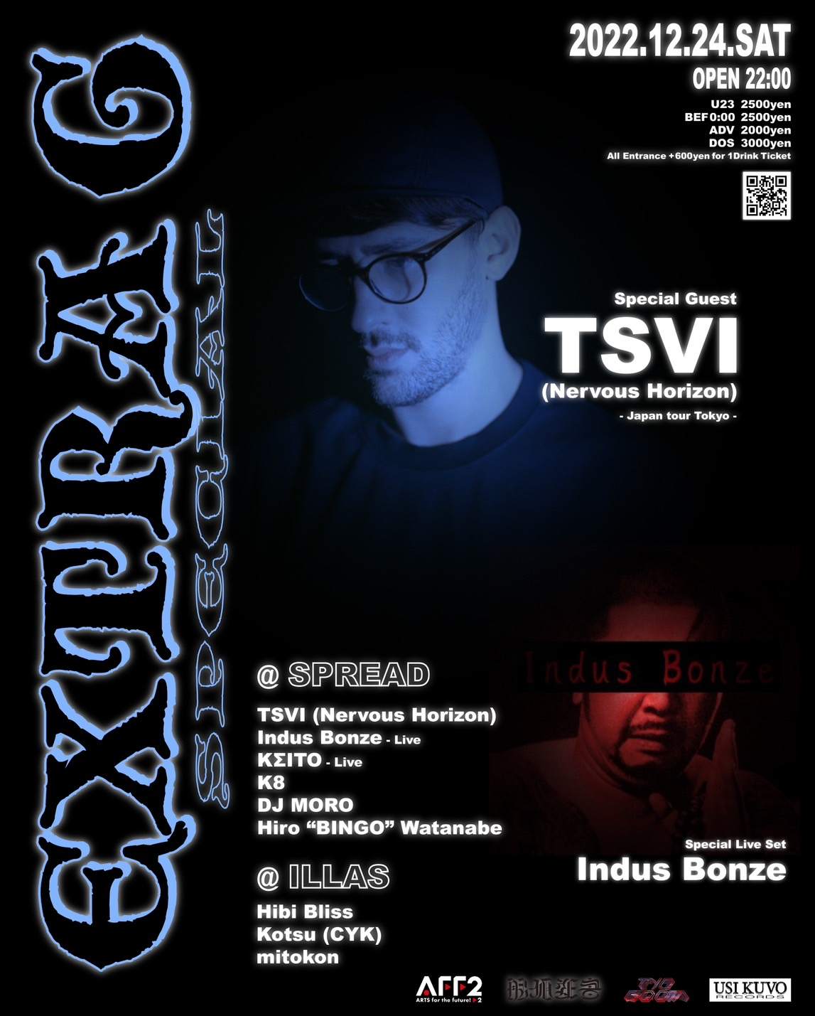 EXTRA G SPECIAL feat. TSVI at Spread, Tokyo