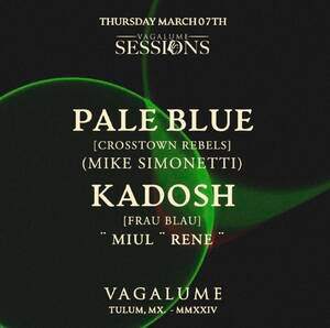 Pale Blue + Kadosh & MORE ARTISTS - VAGALUME at TBA - Vagalume Beach ...