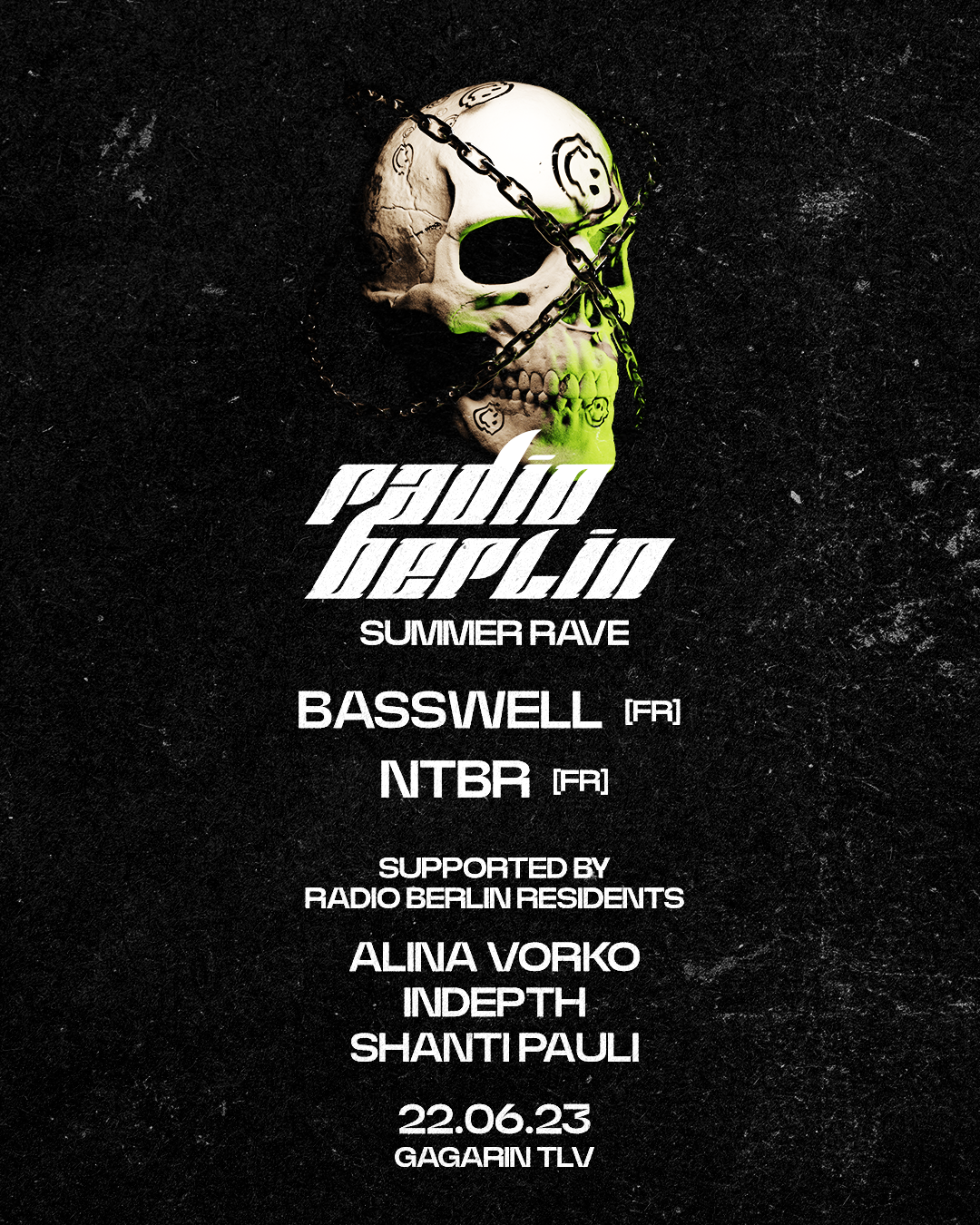 Summer Rave at Gagarin Club TLV, Israel