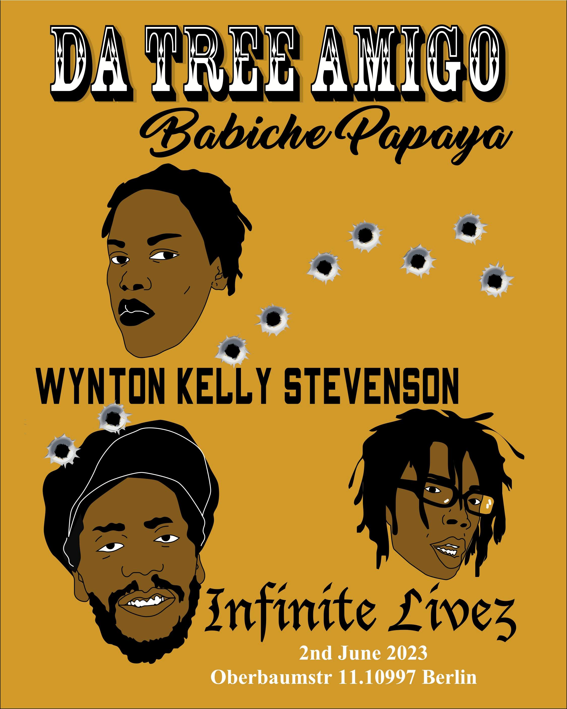 Da Tree Amigo en Trickster, Berlin