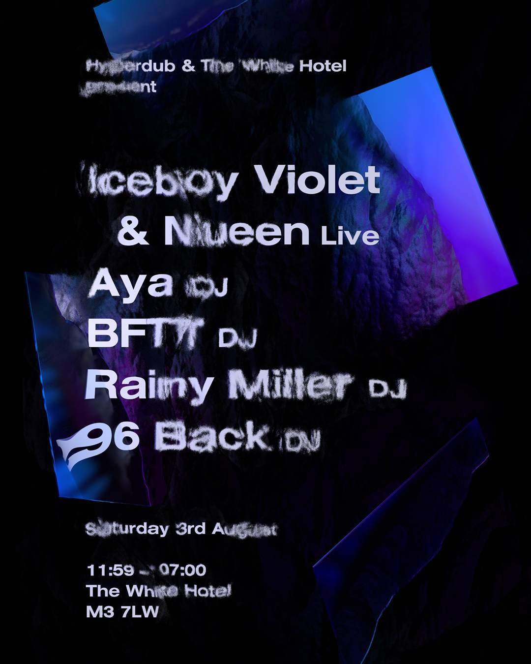 Hyperdub & The White Hotel {presents} Iceboy Violet & Nueen {Live} at ...