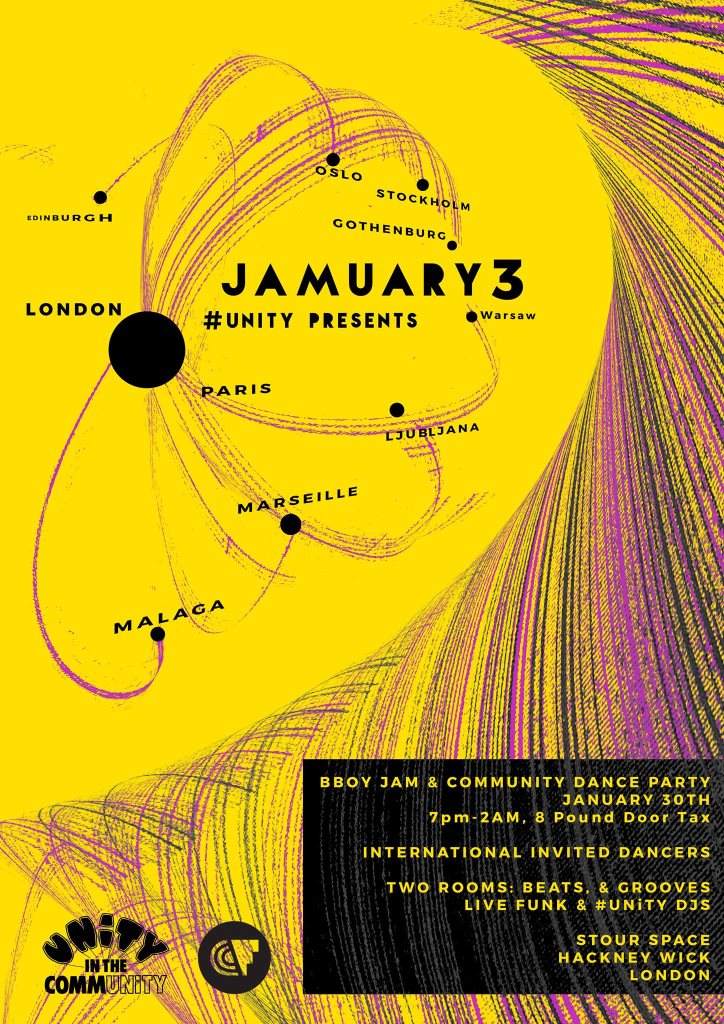 Jamuary 3: Return of the JAM. Again at Stour Space, London