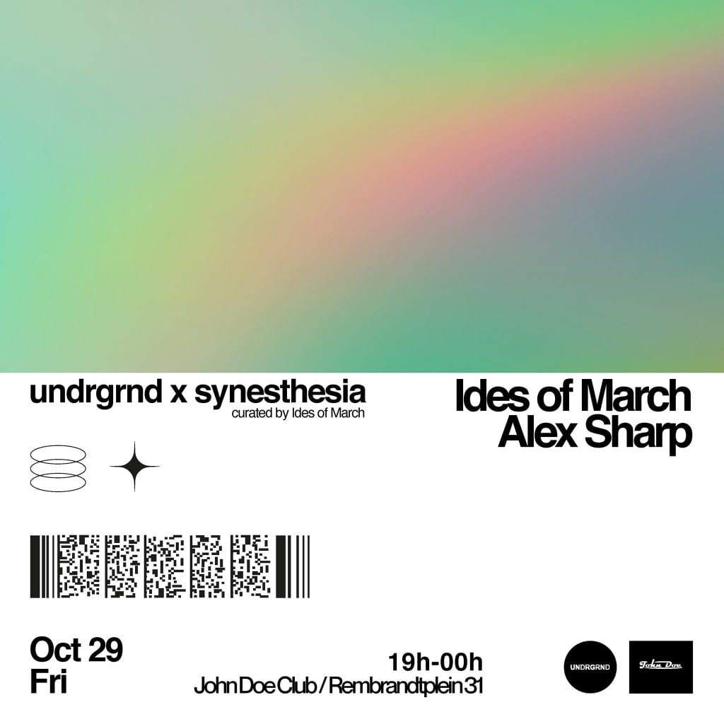 Undrgrnd x Synesthesia at John Doe, Amsterdam