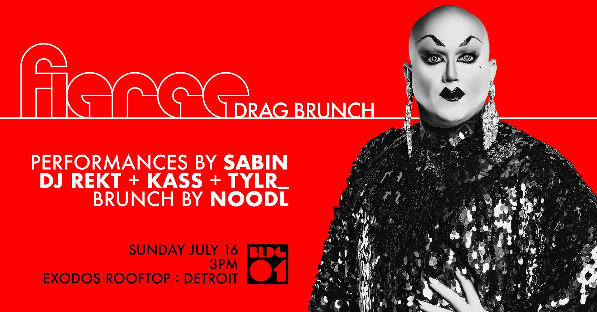FIERCE: DRAG BRUNCH at Exodos Lounge, Detroit