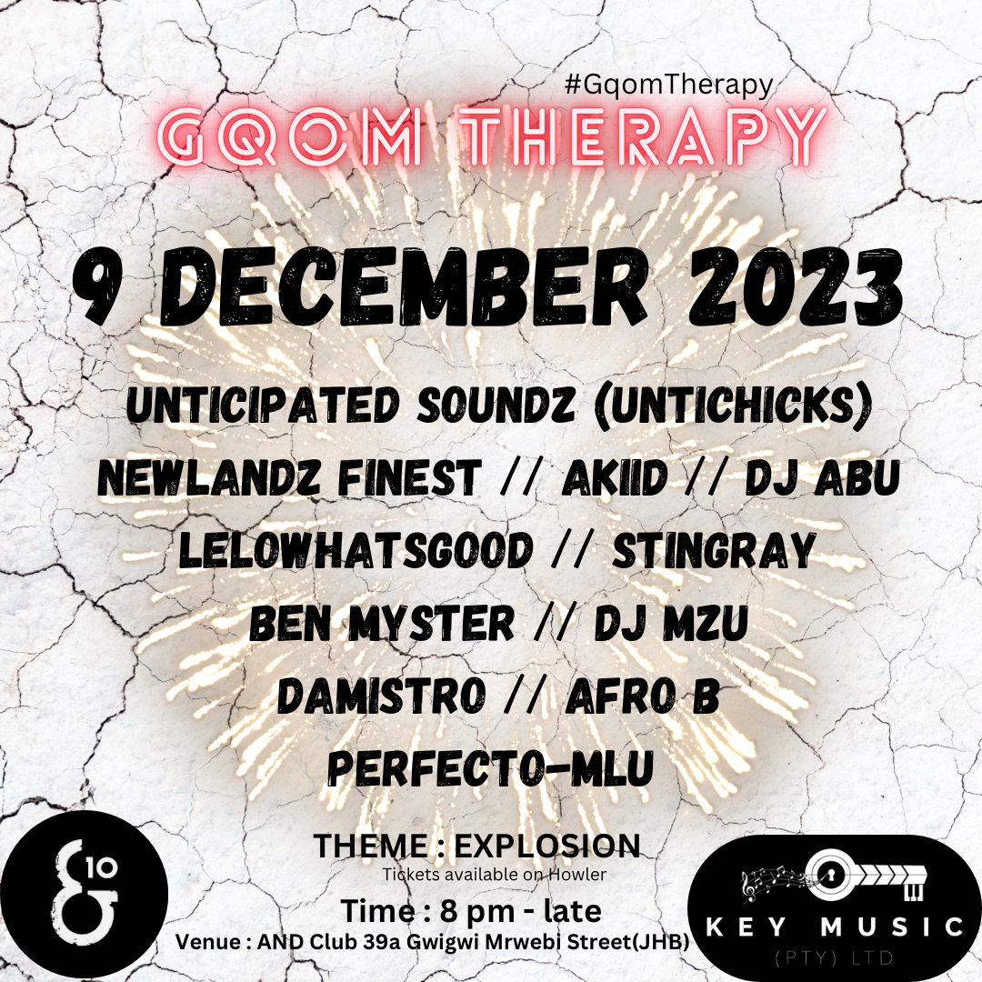 GQOM Therapy at And Club, Johannesburg