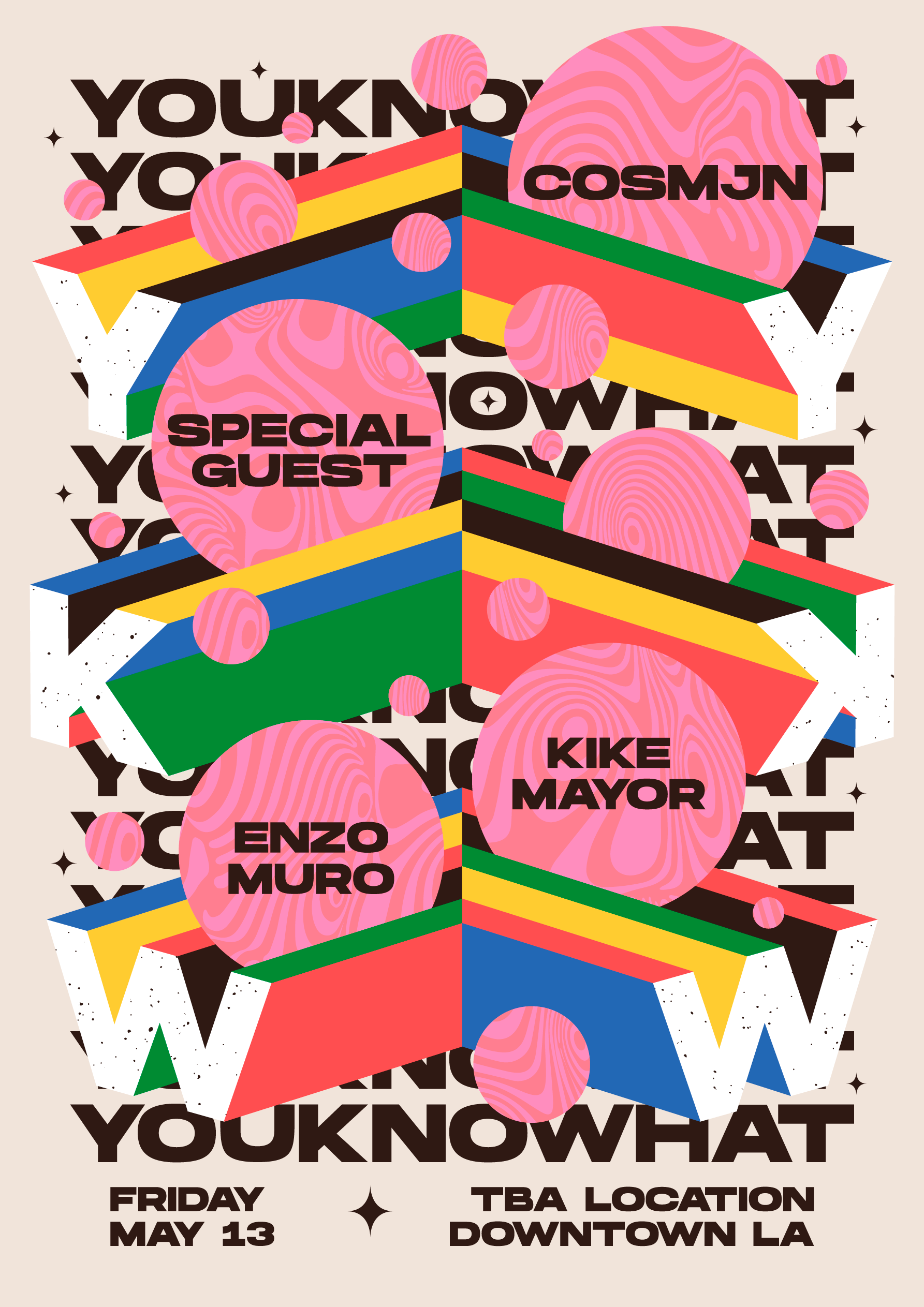 YKW feat. Cosmjn [LA Debut], Loren, Kike Mayor & Enzo Muro em TBA ...