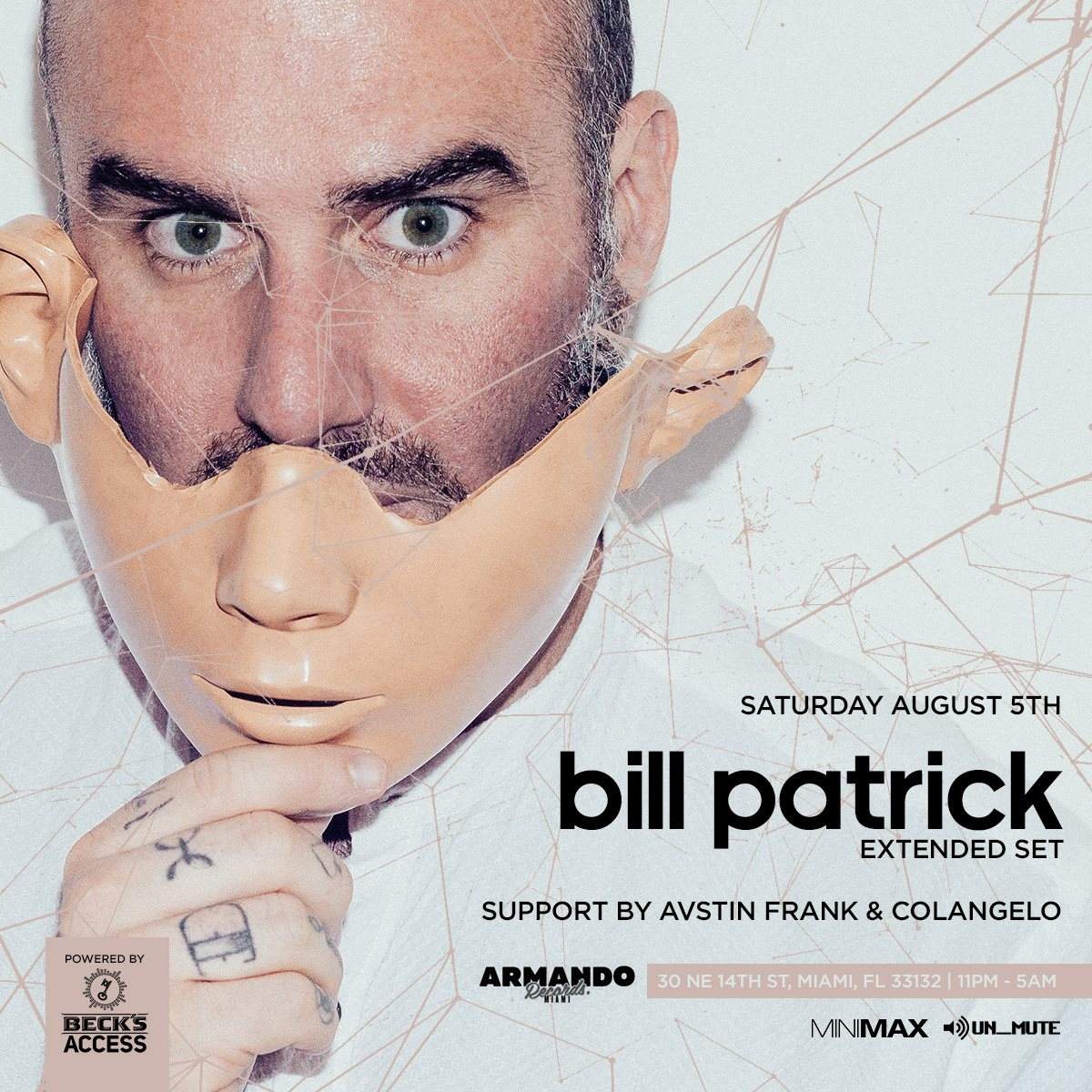 Bill Patrick by Un_mute & Minimax at Armando Records Miami, Miami